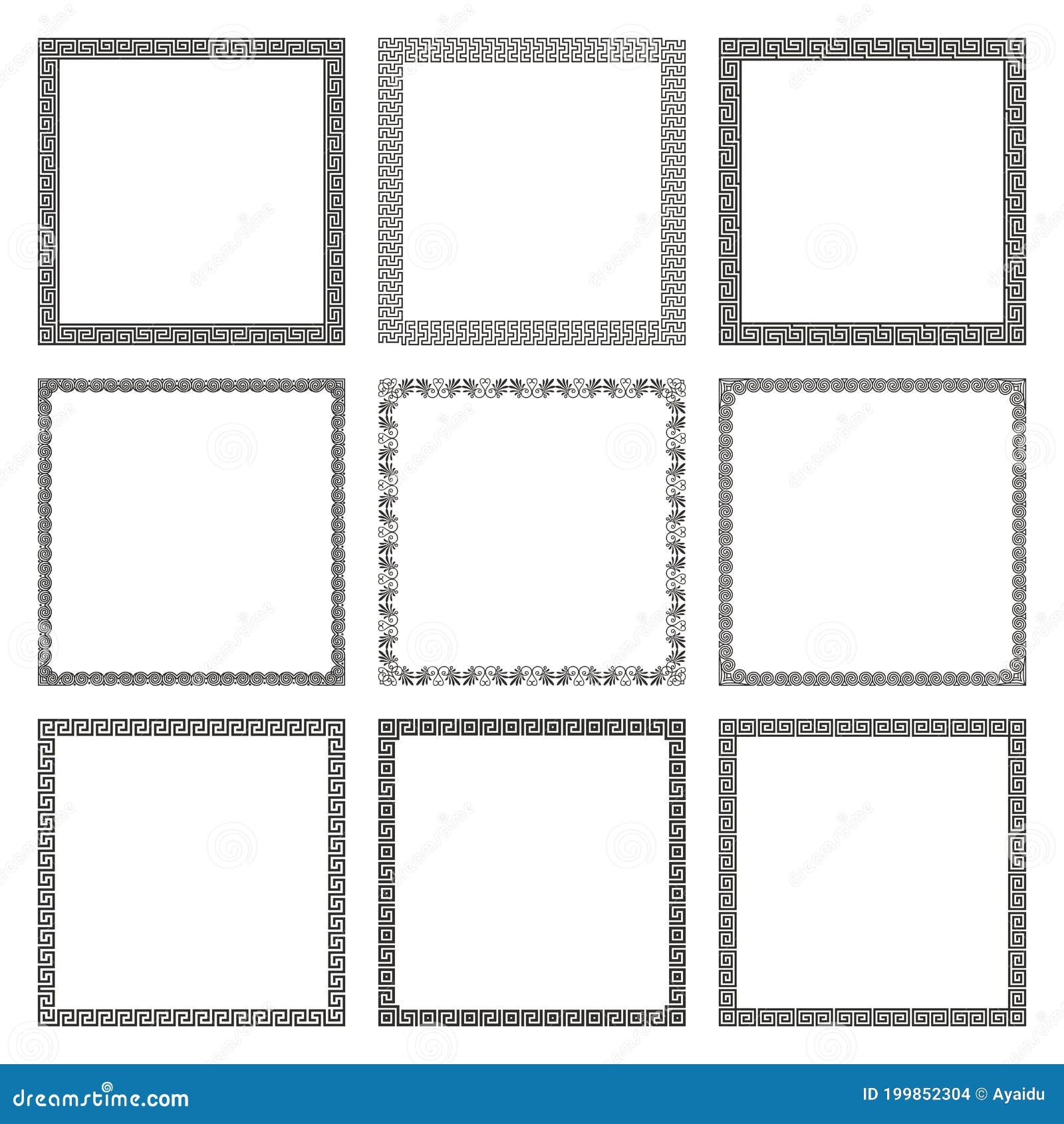 Oia, Traditional Greek Village Stock Illustration | CartoonDealer.com ...