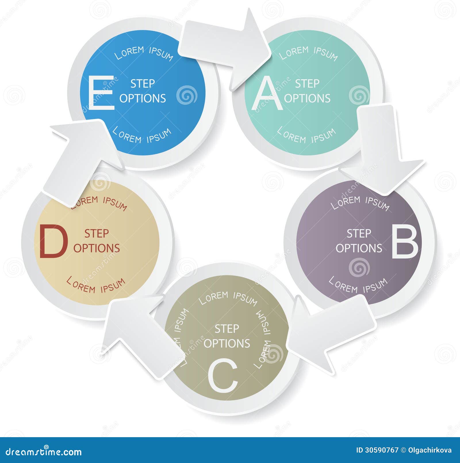 Vector Set of Stickers. Design Template Stock Vector - Illustration of ...