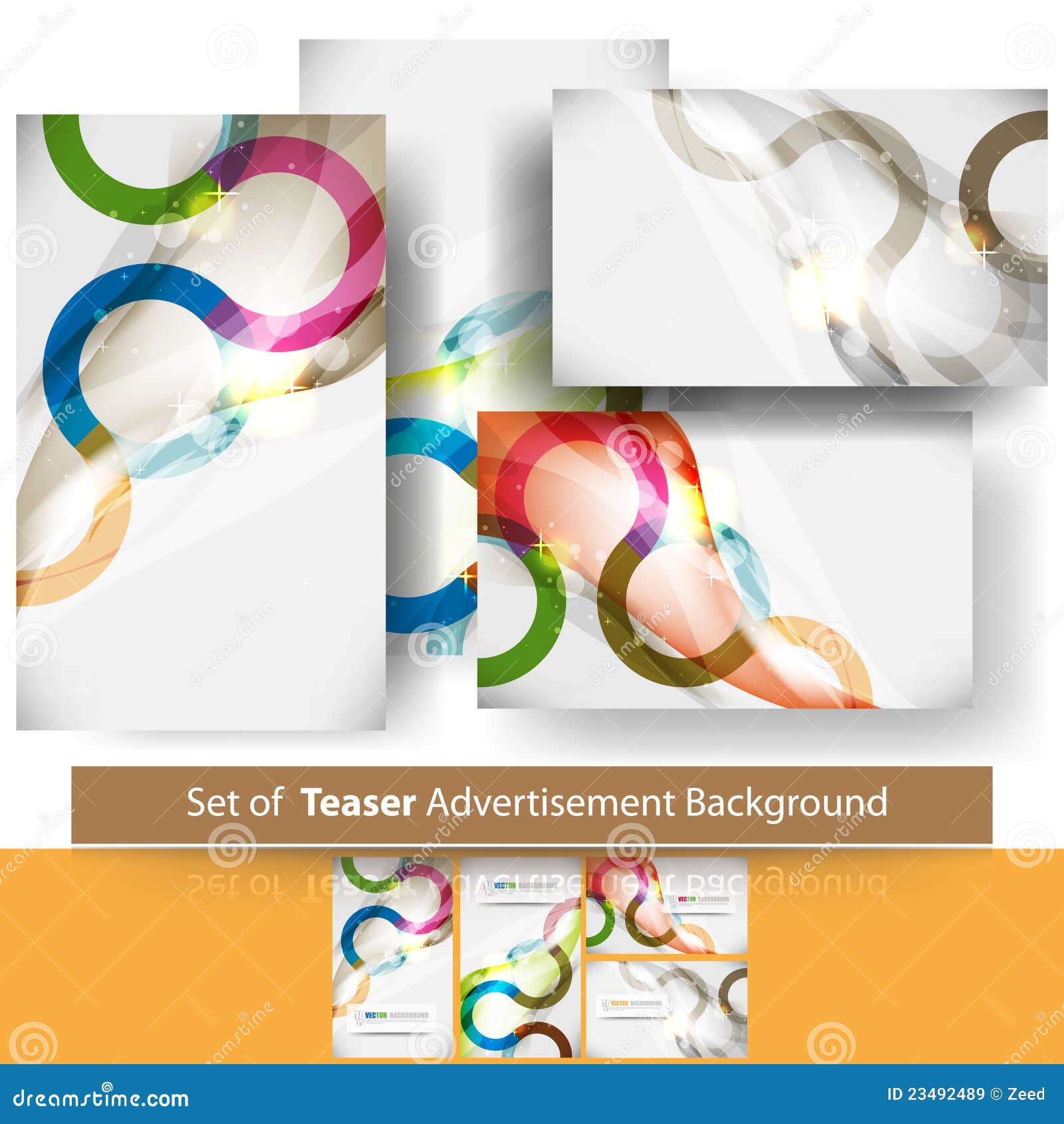 Vector Teaser Advertisement Background | CartoonDealer.com #23476276