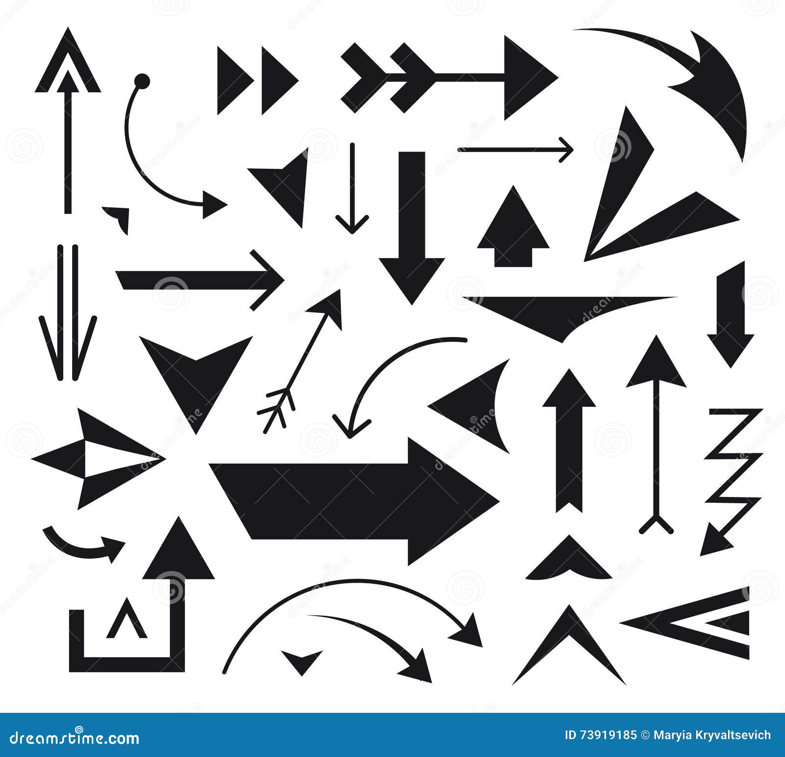 Vector Set of Various Arrows Icons, Logos. Stock Vector - Illustration ... Vector Set of Various Arrows Icons, Logos. Stock Vector - Illustration ...