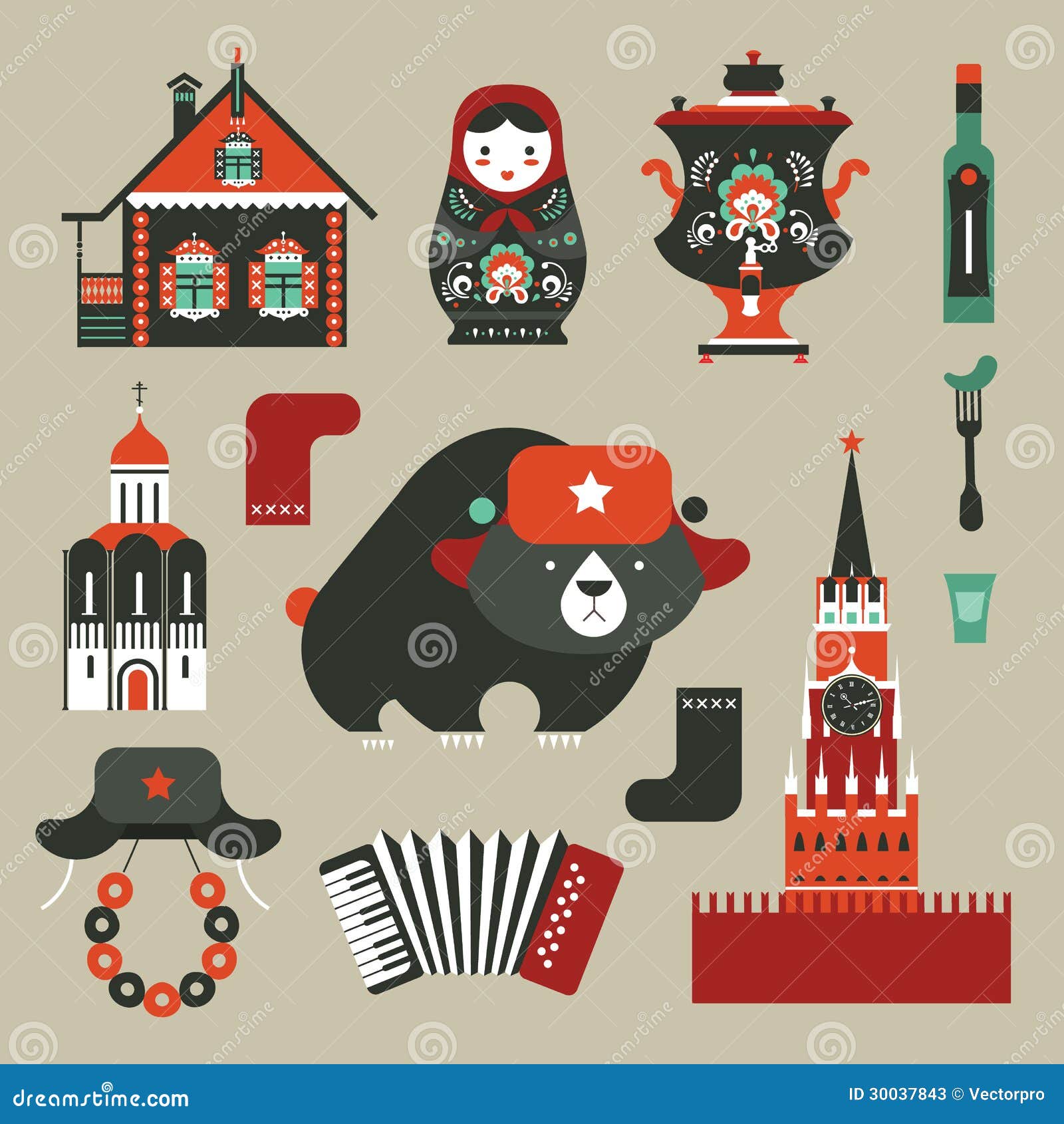 Russian icons stock vector. Illustration of ornament - 30037843