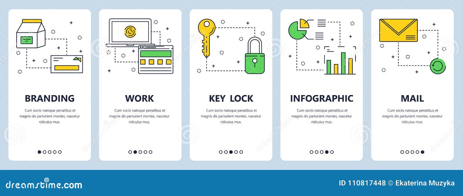 Infographic Mail Rocket Icons Concept Stock Image | CartoonDealer.com ...