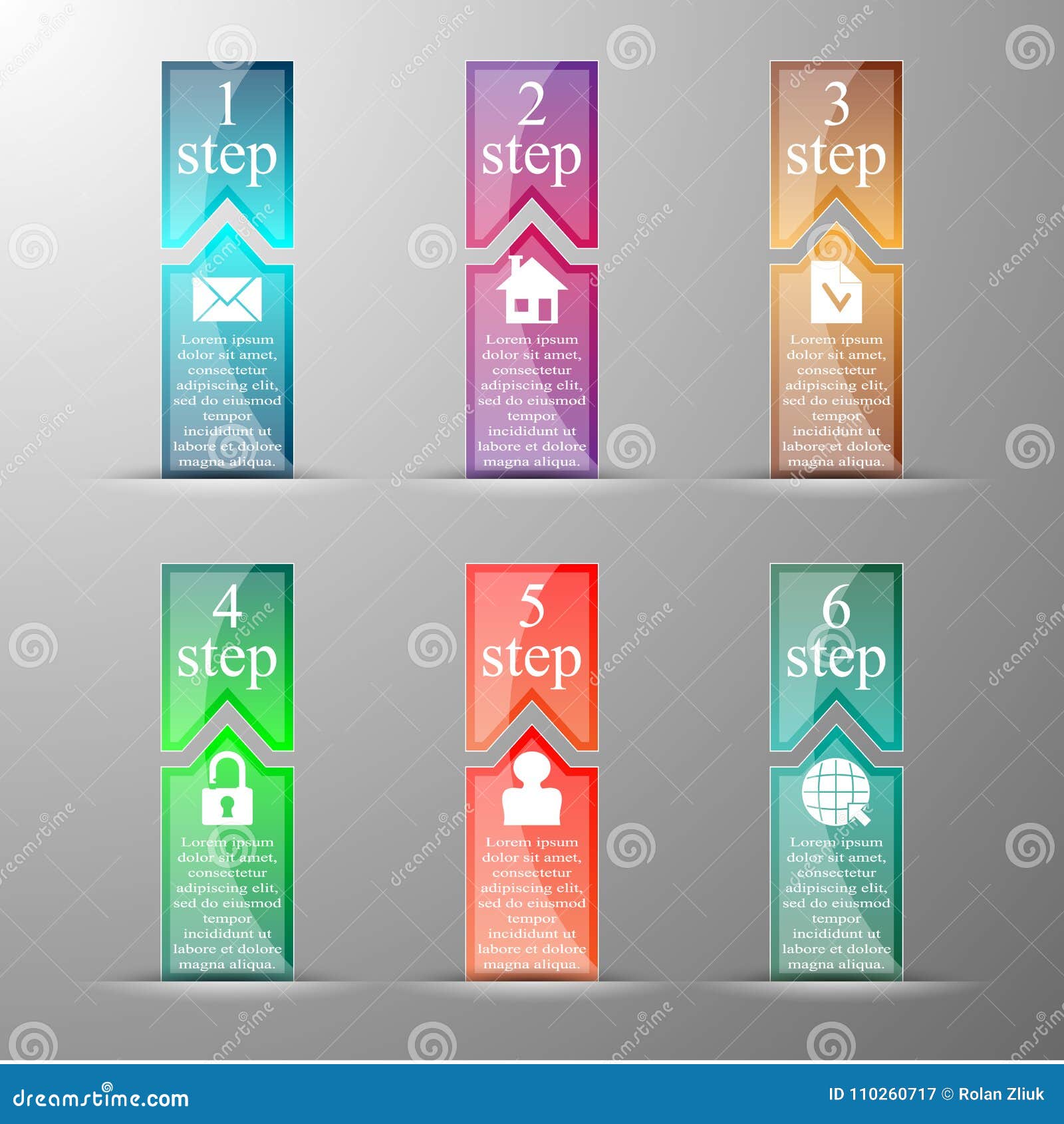 The Vector Set of Vertical Banners Stock Vector - Illustration of sign ...