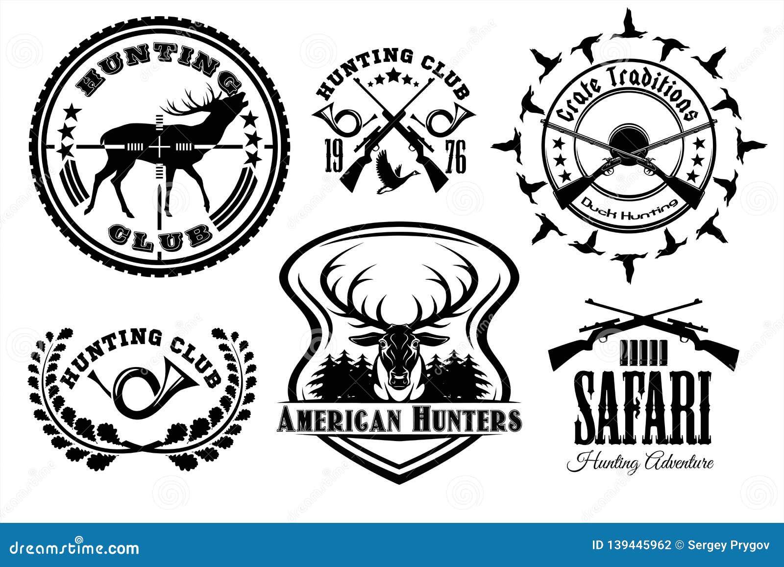 Vintage Hunting Logo