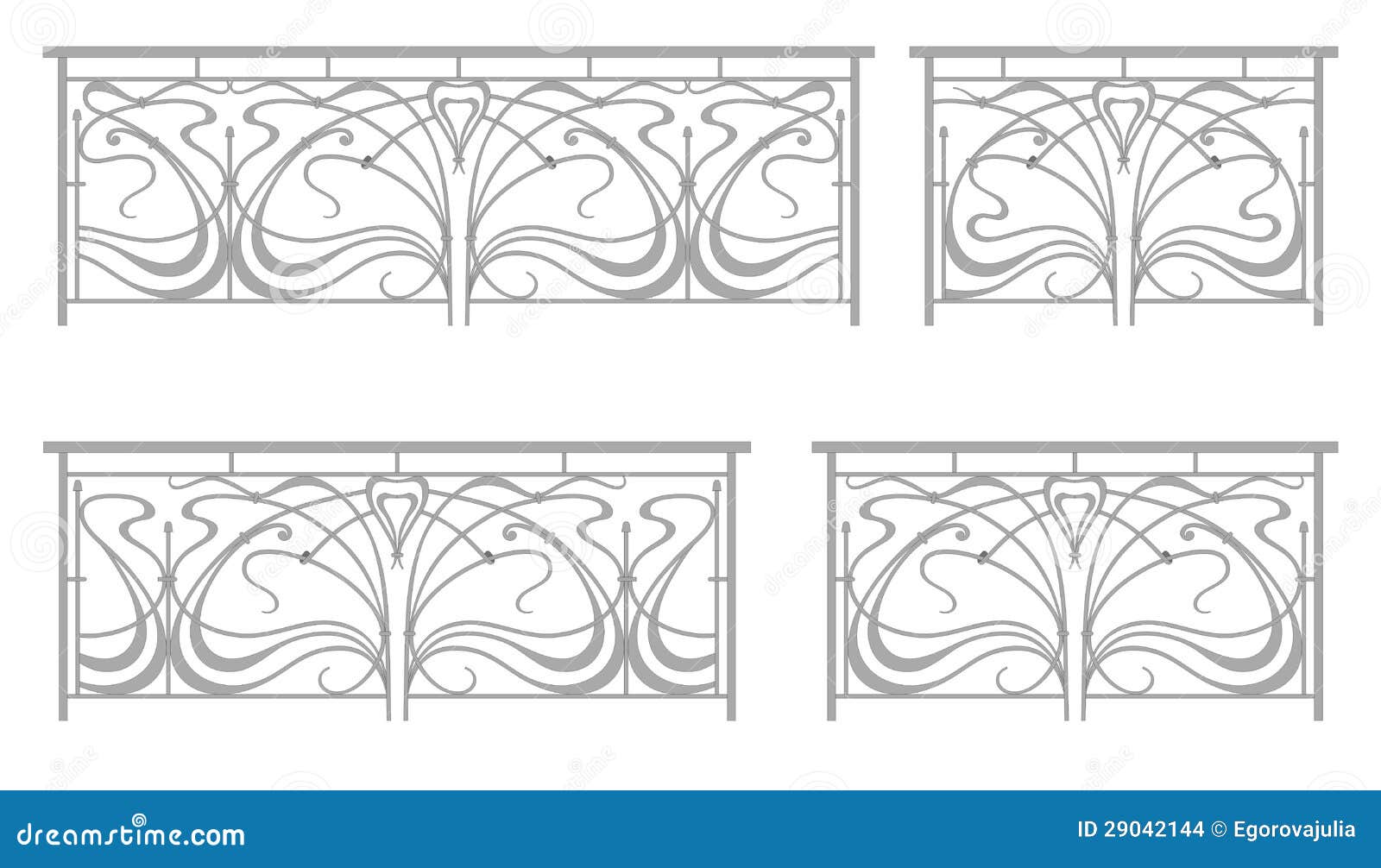 Wrought Iron Pattern Vector