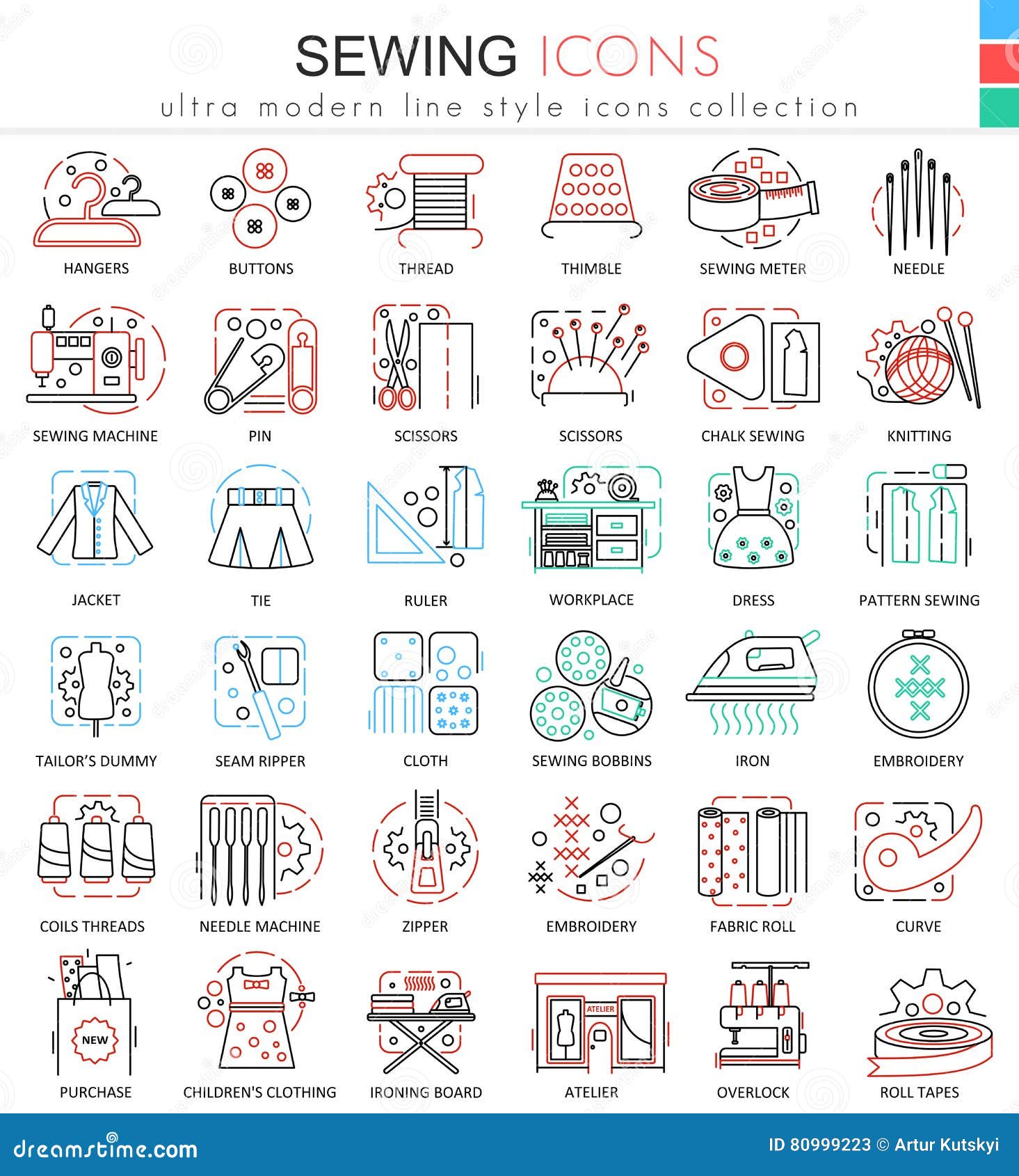 Sewing Technology Stock Illustrations – 3,837 Sewing Technology Stock ...