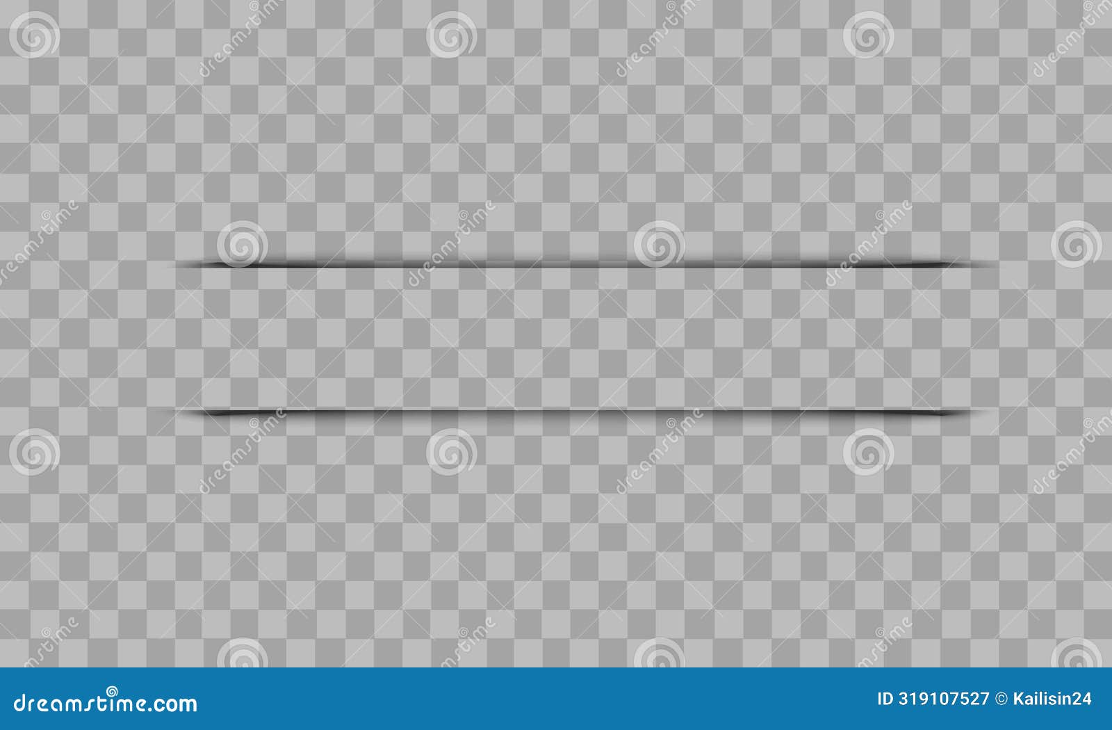 Vector Shadow. Falling Shadow from Paper. Shadow Overlay for Vector ...