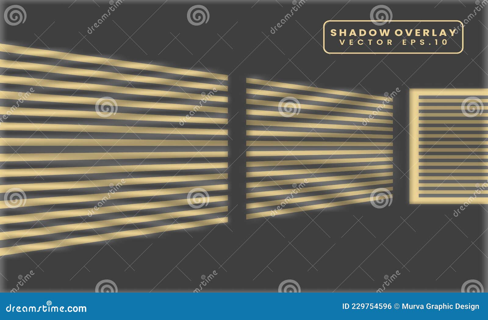 Vector Shadow Overlay Layer Effect Design. Stock Vector - Illustration ...