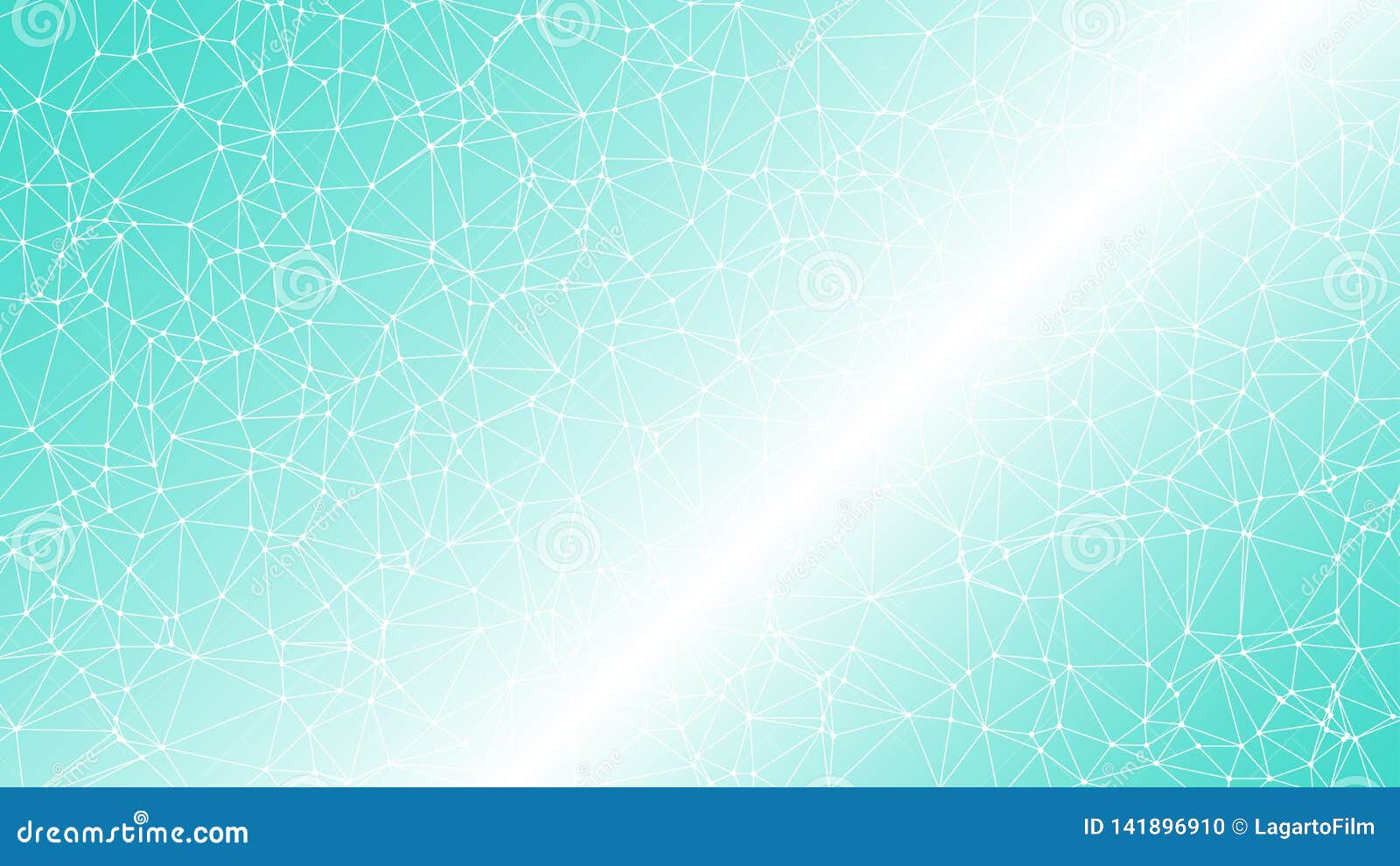 Vector Shapes Connected Many Circles and Triangles Stock Vector ...