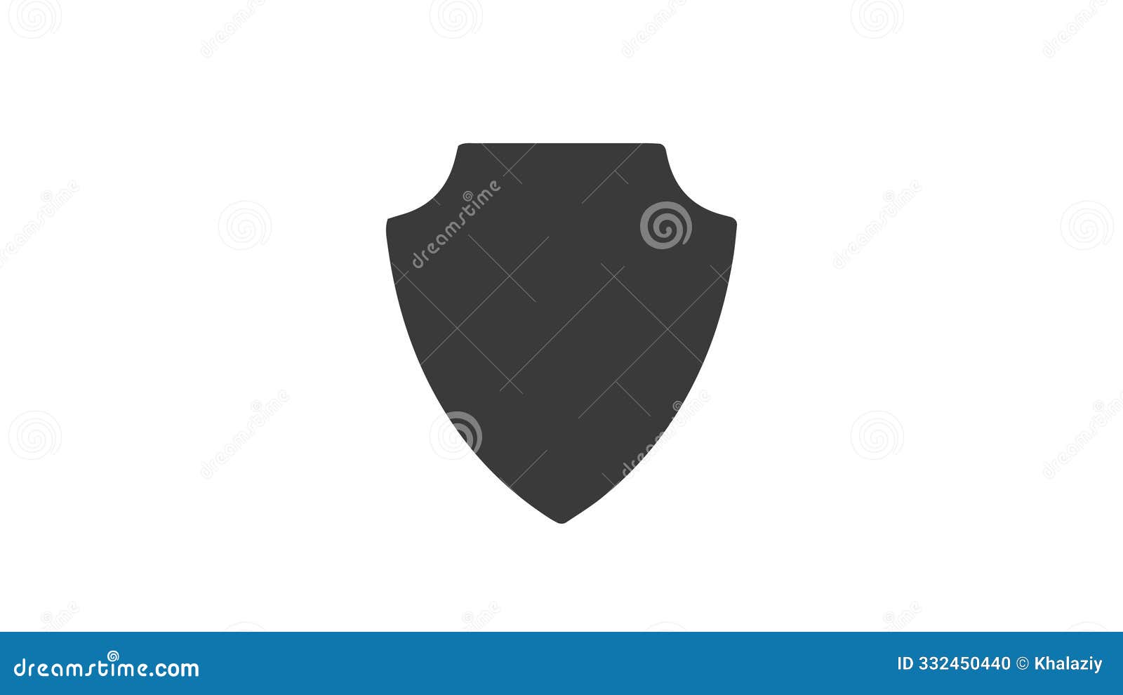 Vector Shapes in Form of Shields Stock Vector - Illustration of coat ...