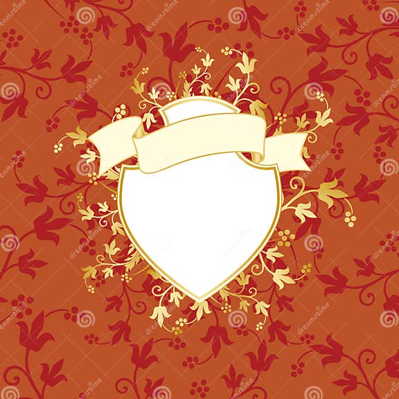 Vector shield and banner stock vector. Illustration of icon - 4096427