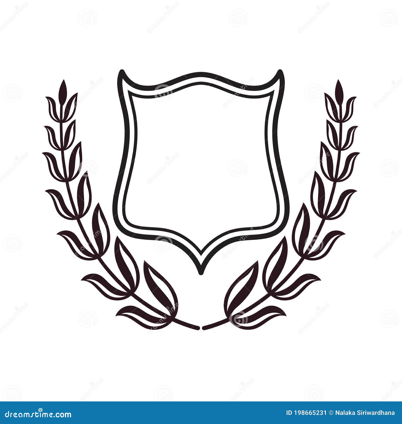 Vector Set Of Shields | CartoonDealer.com #23492436