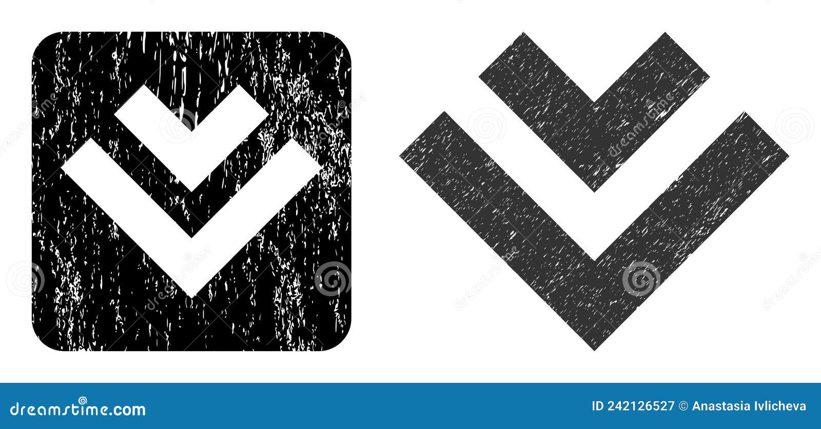 Distress Shift Left Hole Stamp Seal Stock Photo | CartoonDealer.com ...