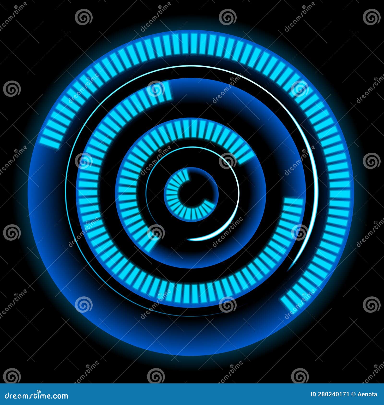 Vector Shining Round Symbol Stock Vector - Illustration of gear ...