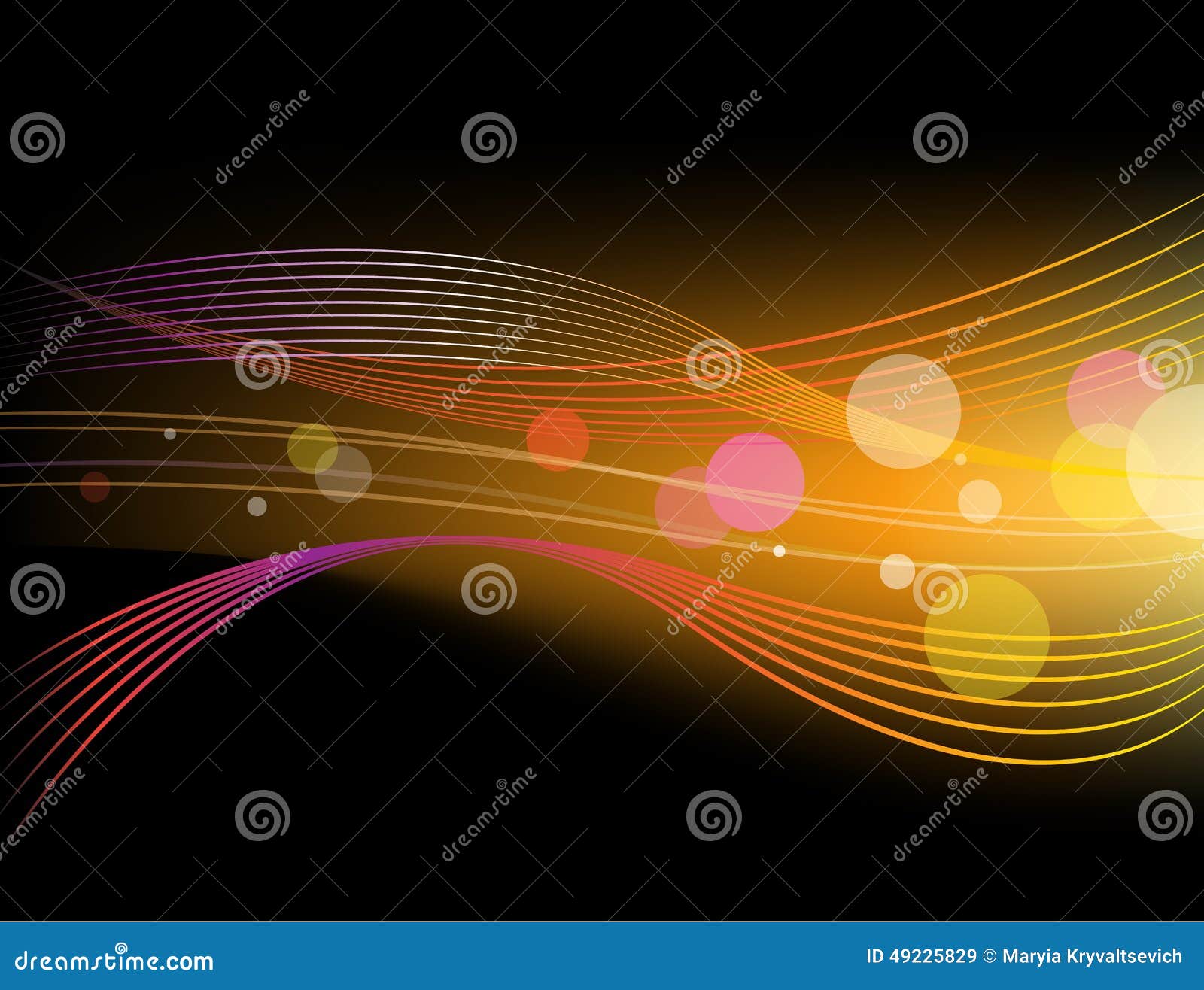 Abstract Horizontal Lines Blue Wave Design Pattern Horizontal Lines On ...