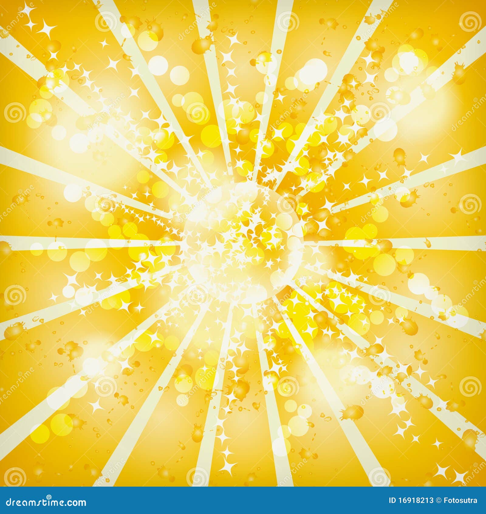 Vector Shiny Background. Retro Sun Stock Vector - Illustration of ...