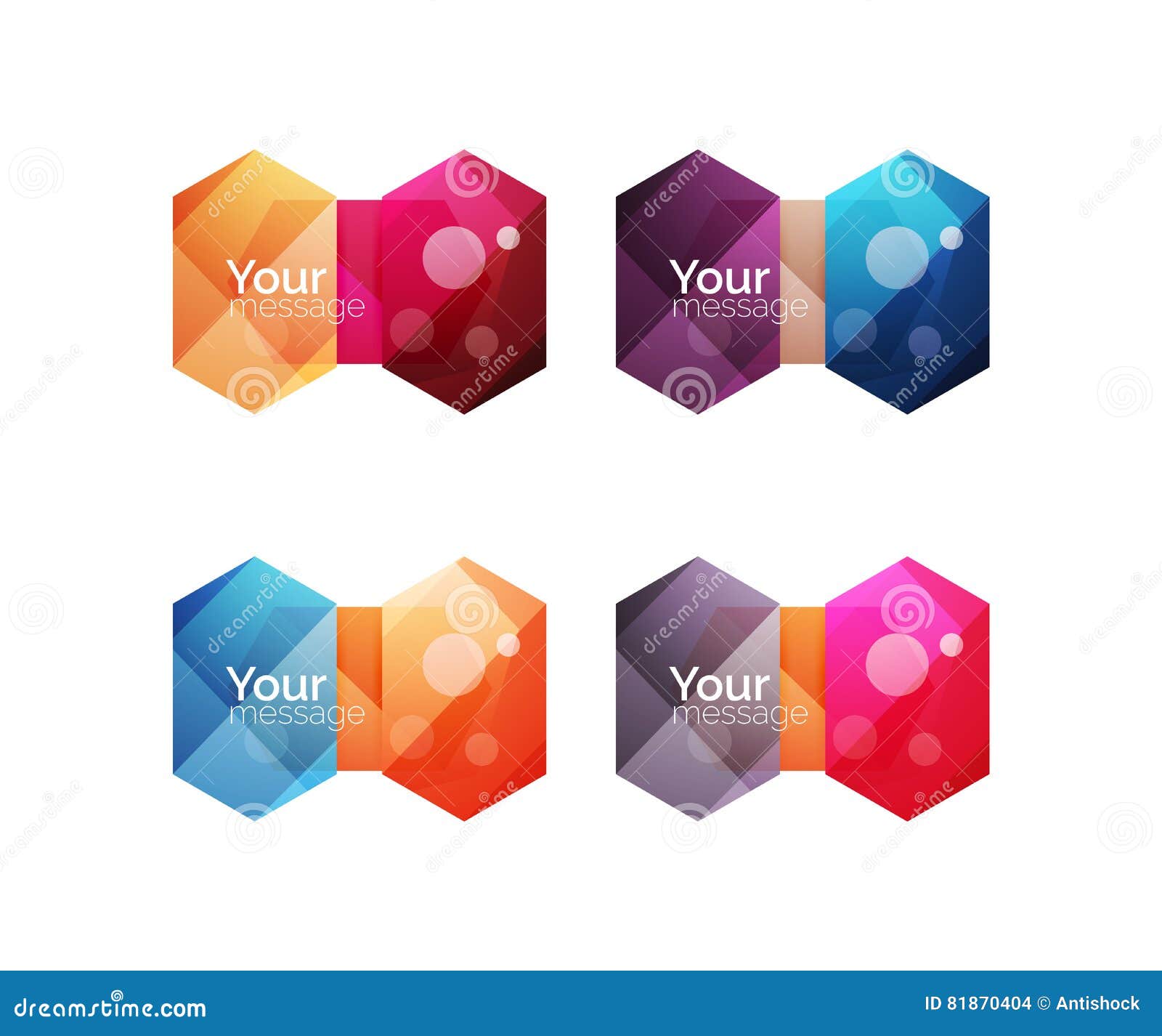 Vector Shiny Blank Web Option Boxes Stock Vector - Illustration of ...