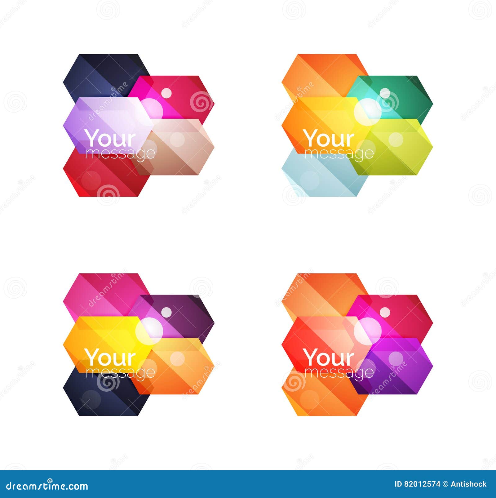 Vector Shiny Blank Web Option Boxes Stock Vector - Illustration of ...