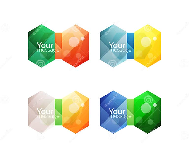 Vector Shiny Blank Web Option Boxes Stock Vector - Illustration of ...