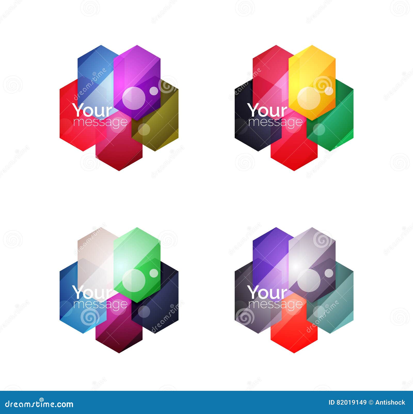 Vector Shiny Blank Web Option Boxes Stock Vector - Illustration of ...