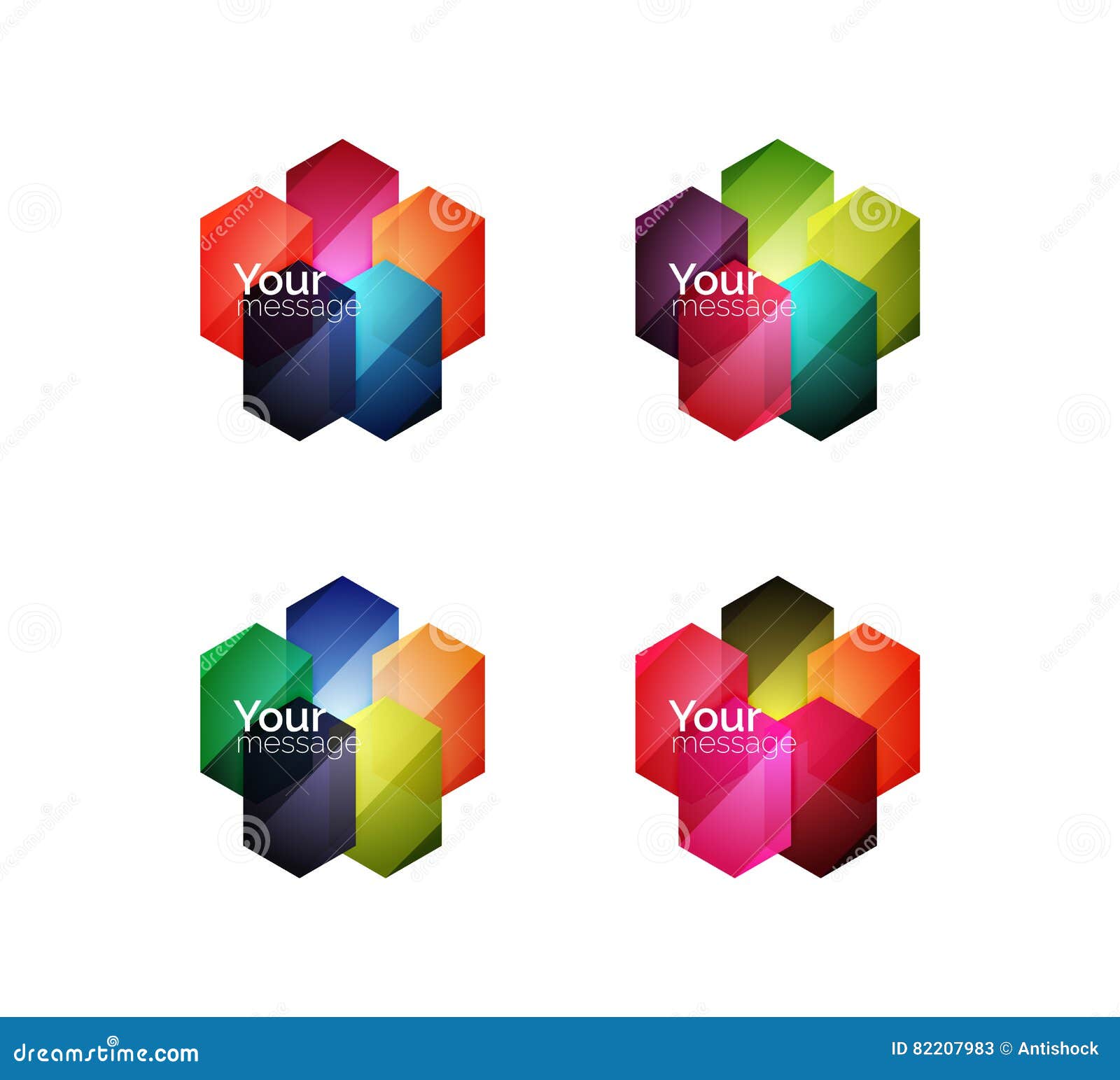 Vector Shiny Blank Web Option Boxes Stock Vector - Illustration of ...