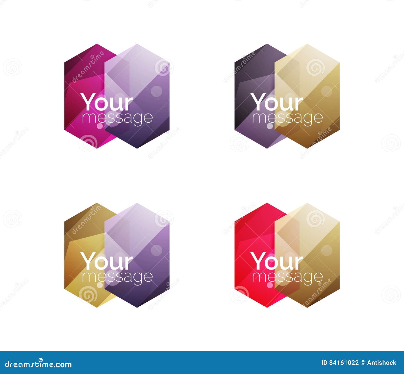 Vector Shiny Blank Web Option Boxes Stock Vector - Illustration of ...