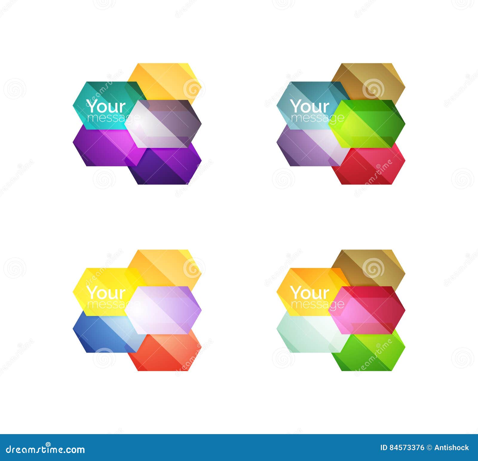 Vector Shiny Blank Web Option Boxes Stock Vector - Illustration of ...