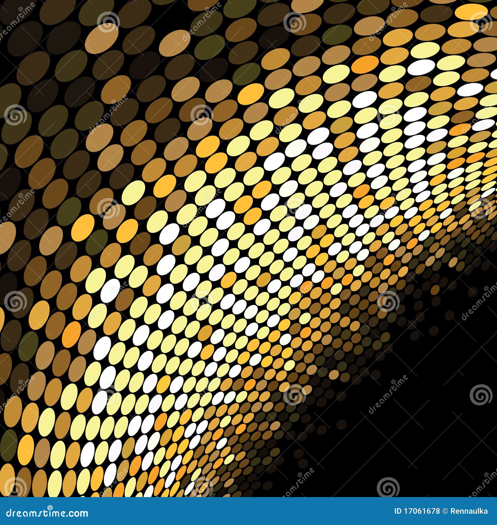 Vector Shiny Dotted Background Stock Vector - Illustration of curve ...