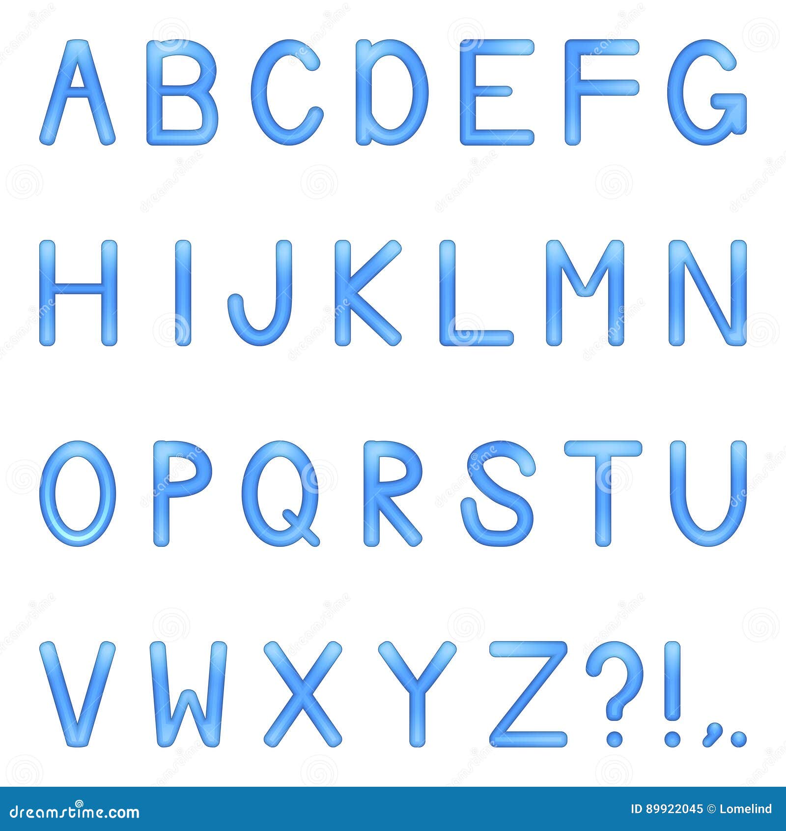 Vector shiny letters set stock illustration. Illustration of symbol ...