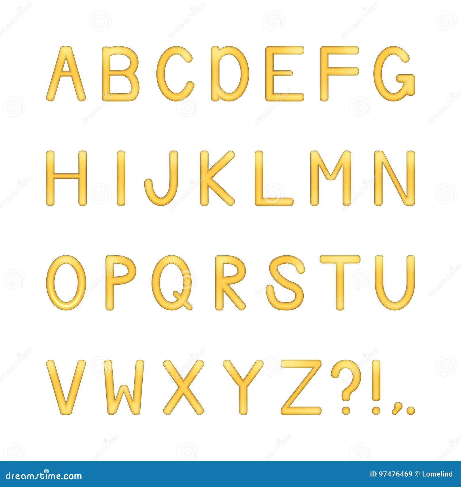 Vector shiny letters set stock illustration. Illustration of computer ...