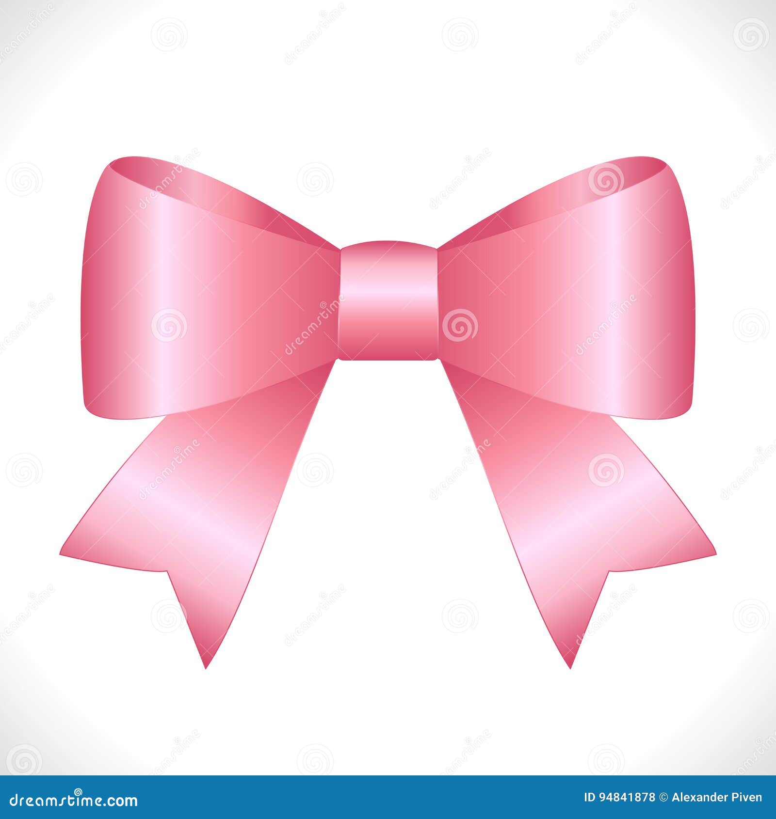Pink Gift Bow Clipart