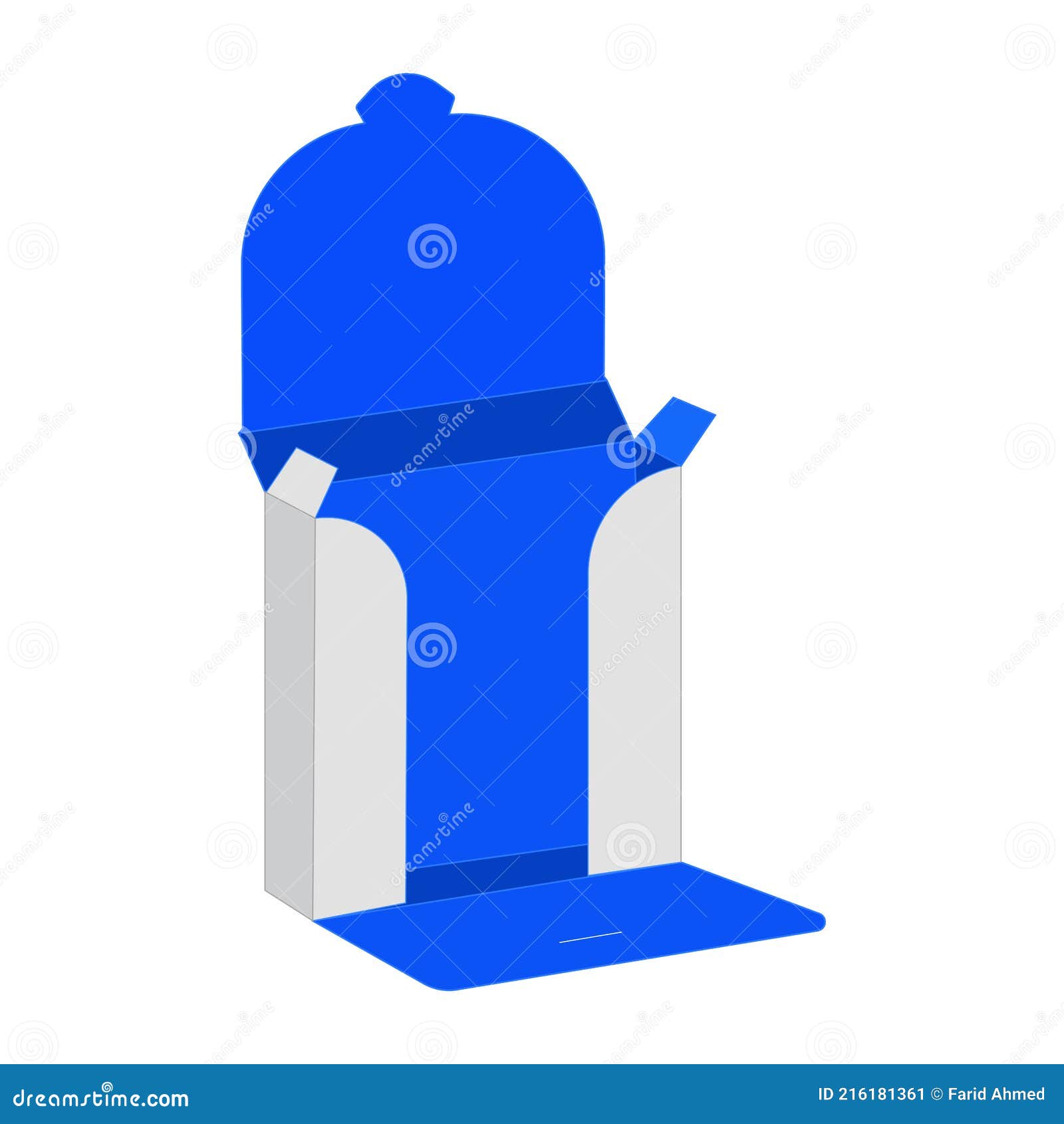 Vector Shirt Box, Garments Box 3D Render Illuatration, Color Changeable ...