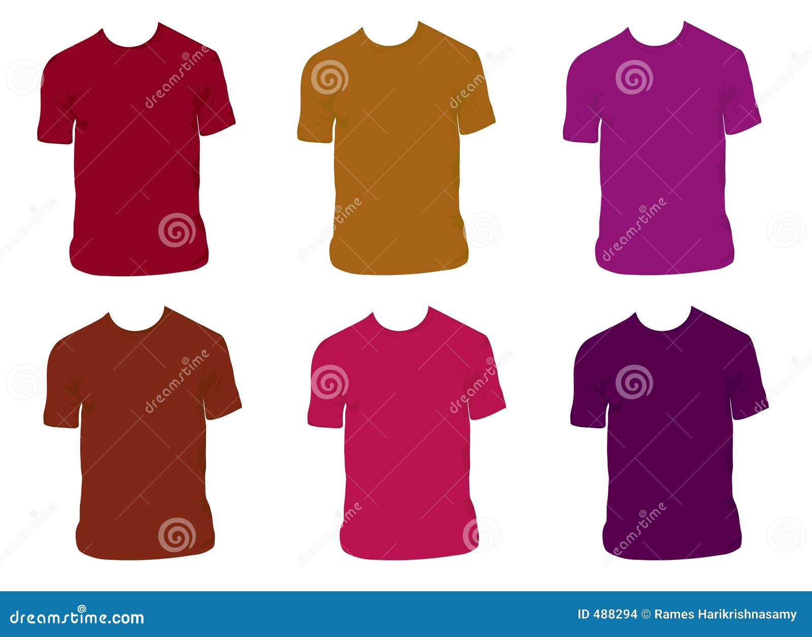 Vector - Shirts stock illustration. Illustration of tshirt - 488294