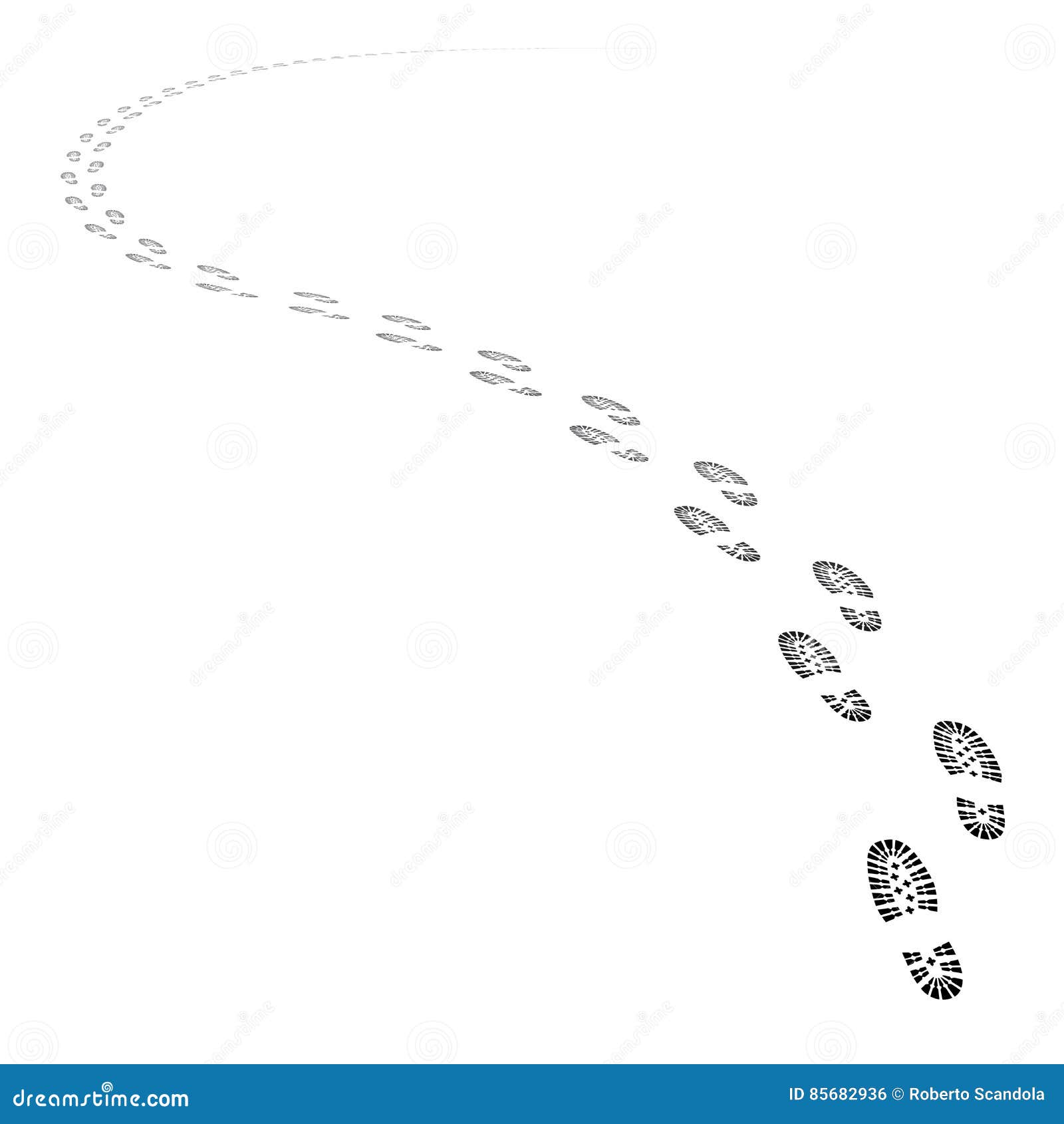 Vector Shoe Tracks Footpath Stock Vector - Illustration of sole, shoe ...