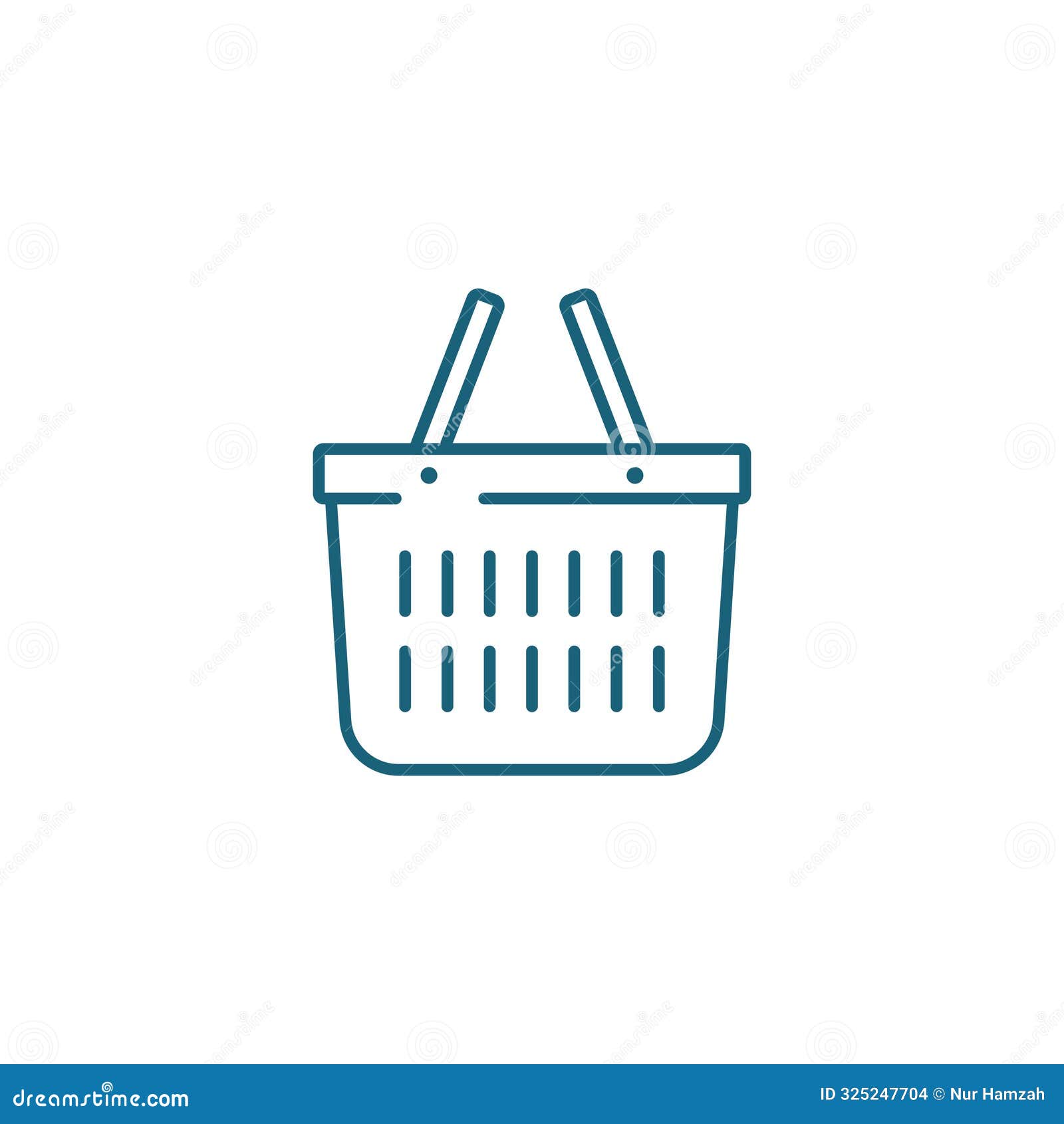 Vector Shopping Basket Logo Icon Stock Vector - Illustration of retail ...