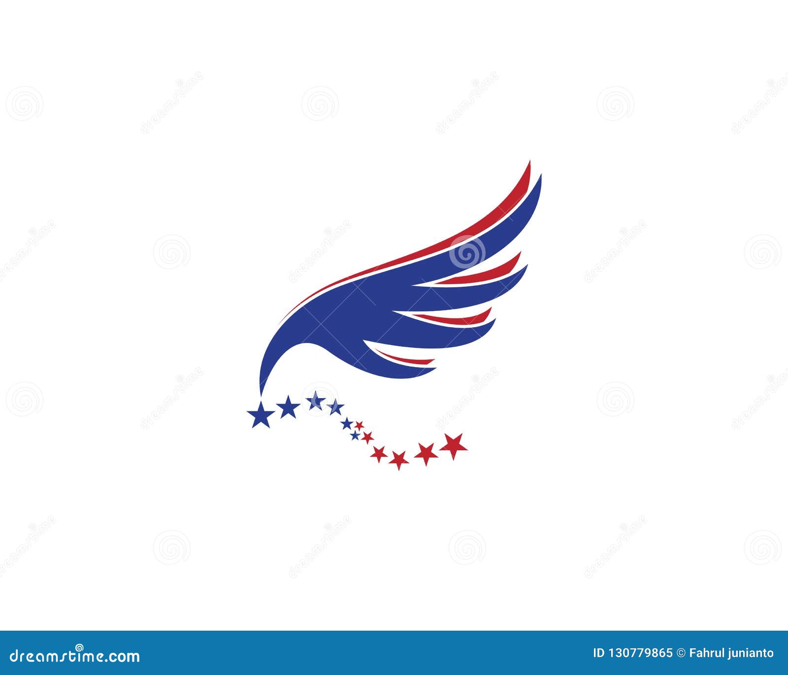 Vector - Vector Sign Abstract Bird in Flight Stock Vector ...