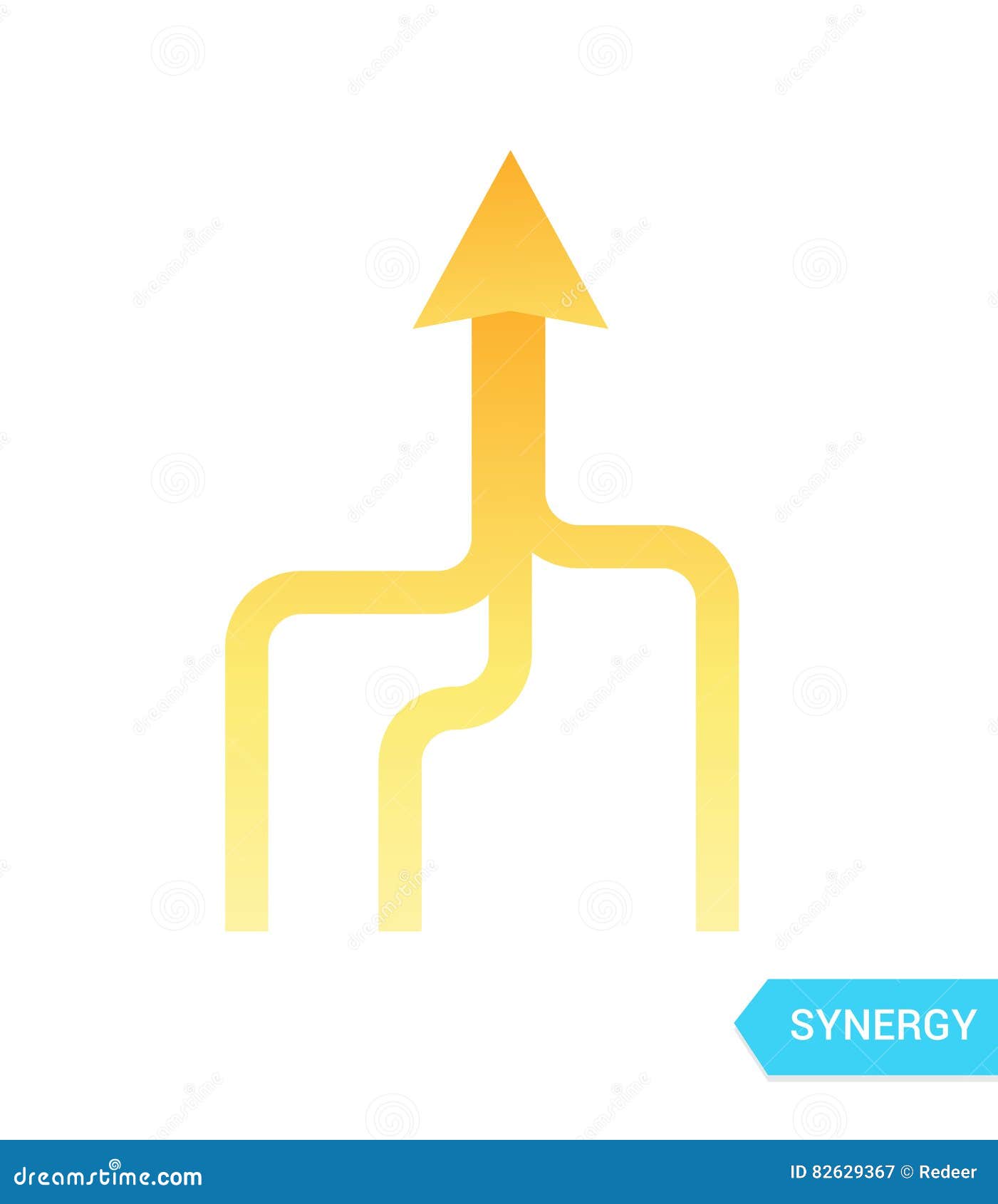 Vector Sign Arrows in Movement, Together Stock Illustration ...