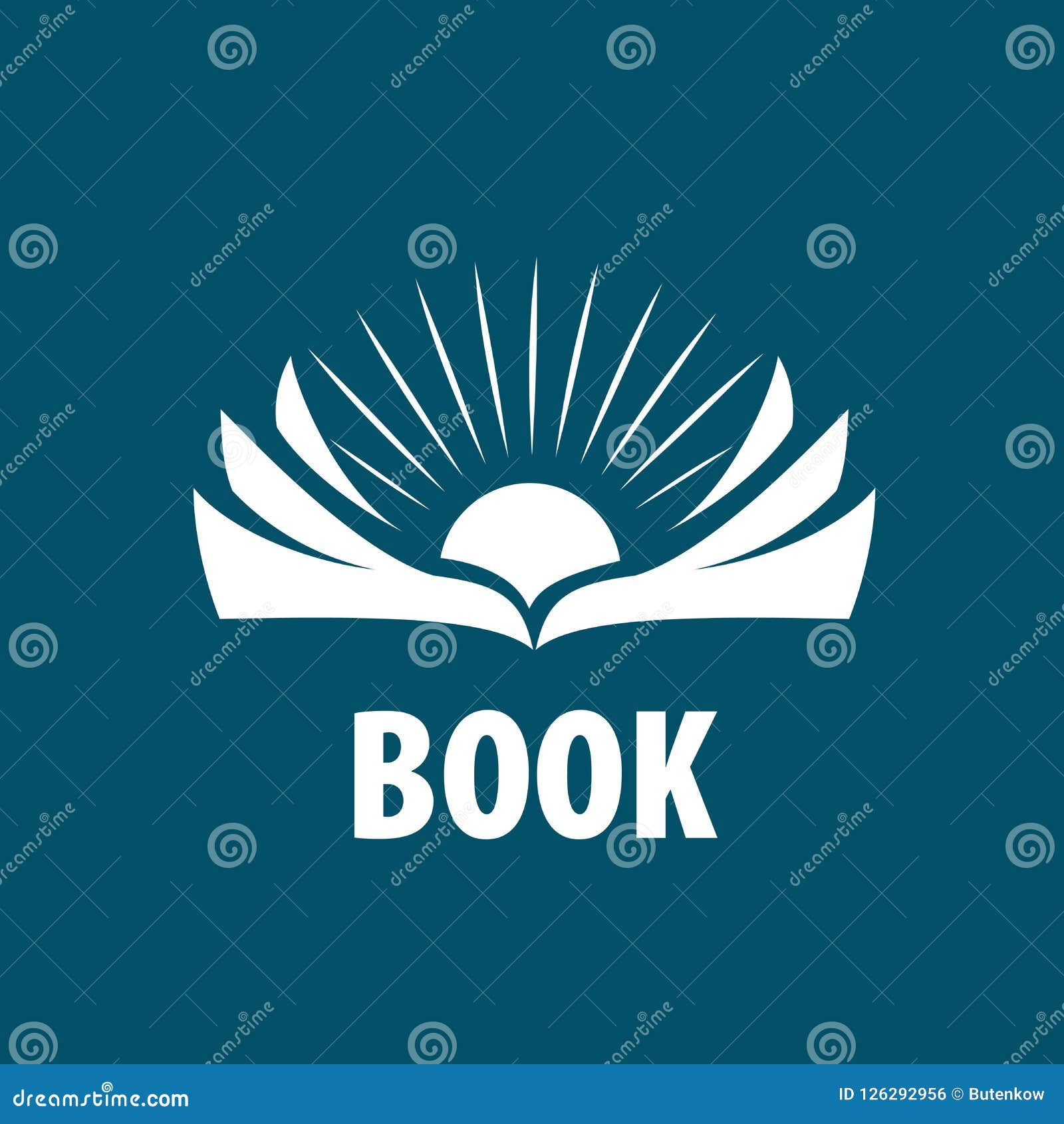 Vector sign book stock vector. Illustration of element - 126292956