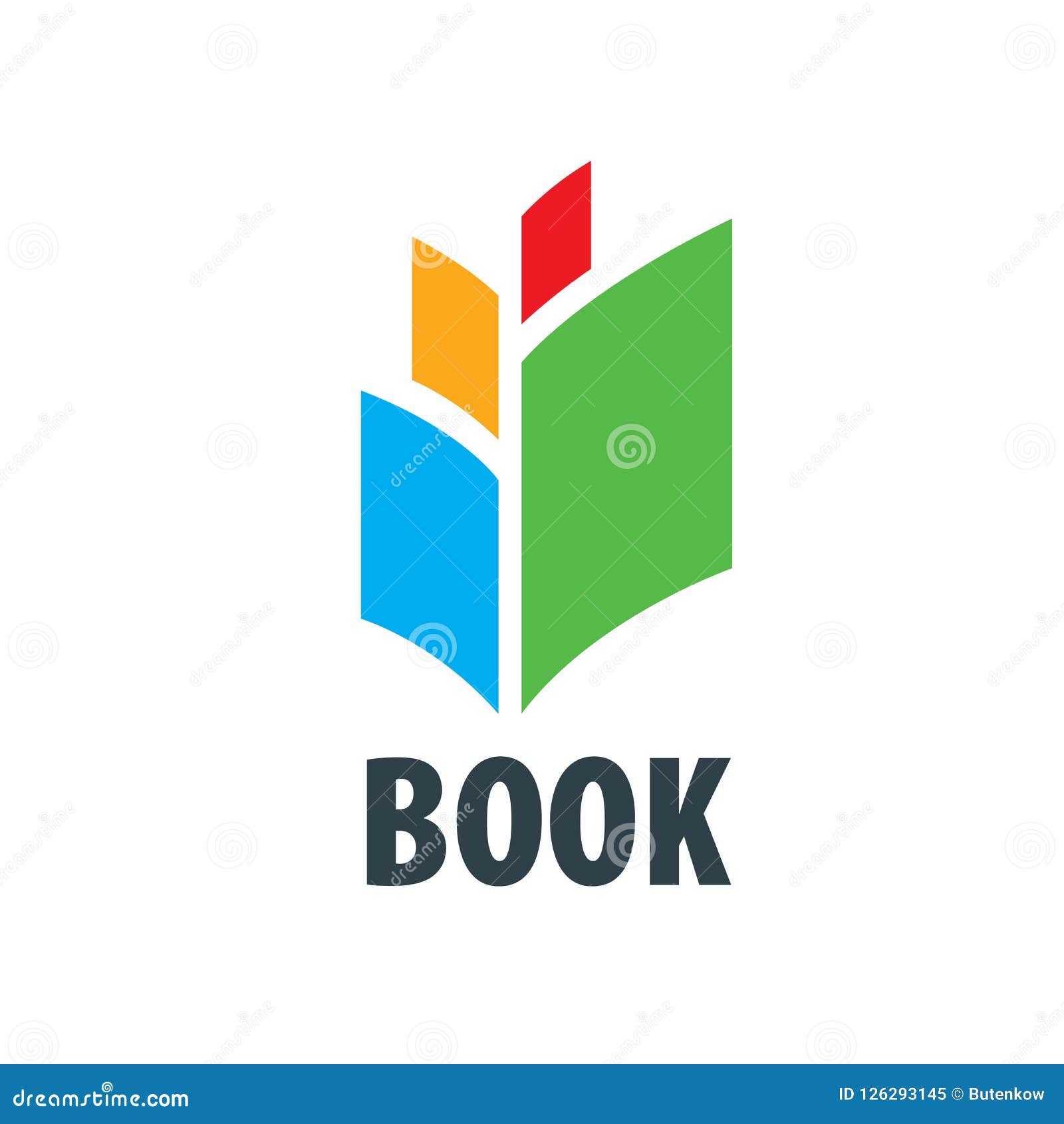 Vector sign book stock vector. Illustration of open - 126293145