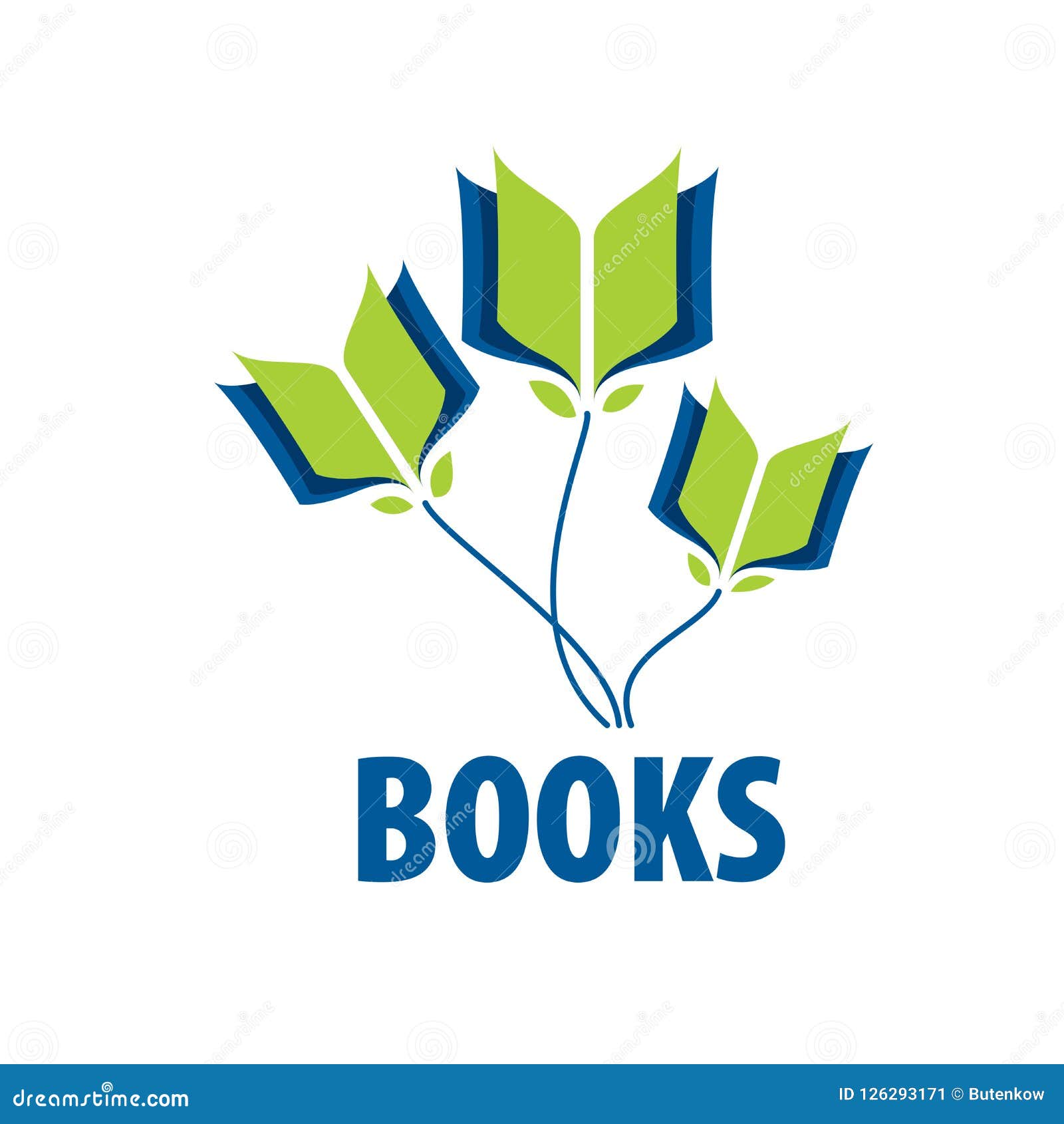 Vector sign book stock vector. Illustration of corporate - 126293171