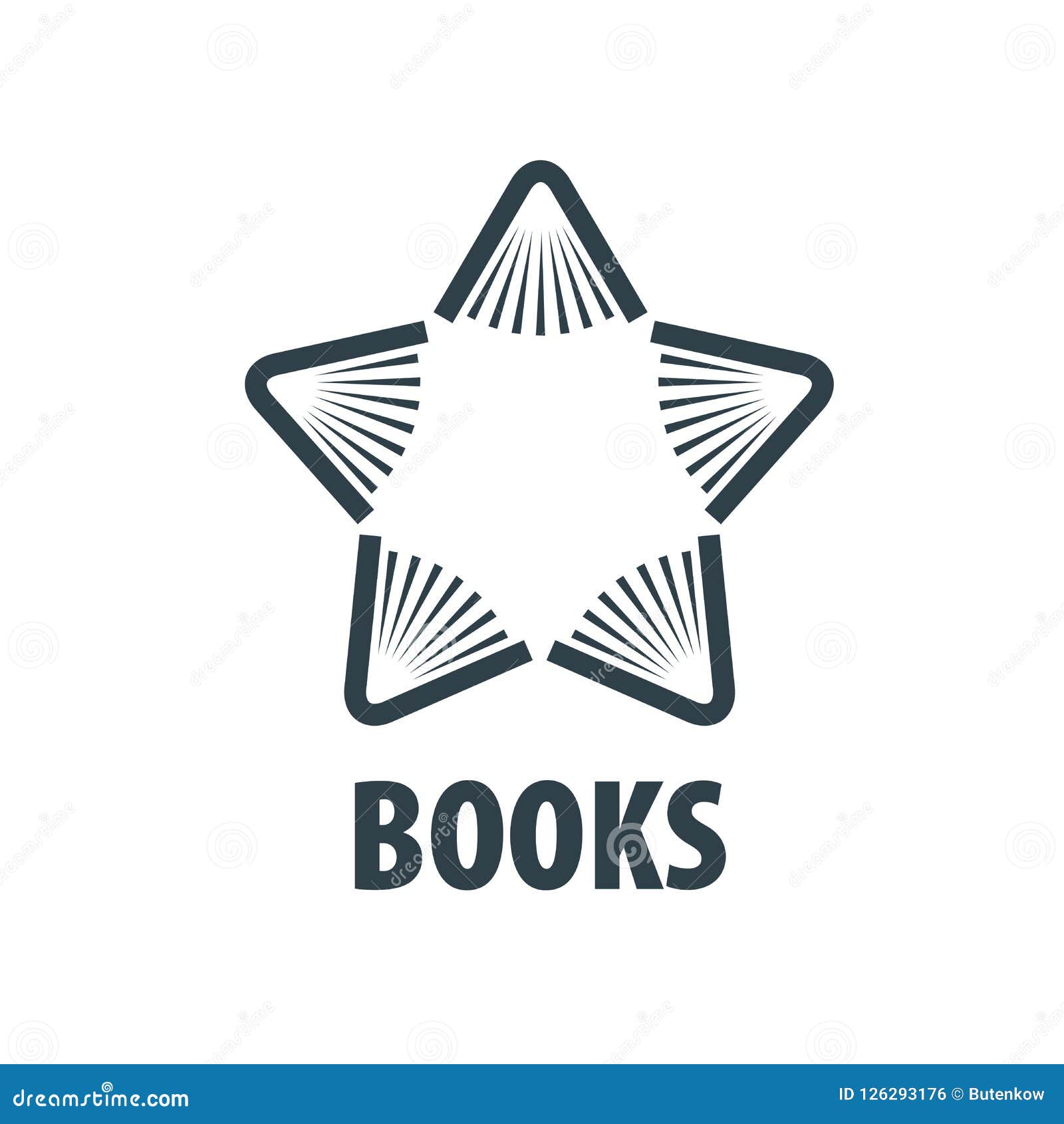 Vector sign book stock vector. Illustration of library - 126293176