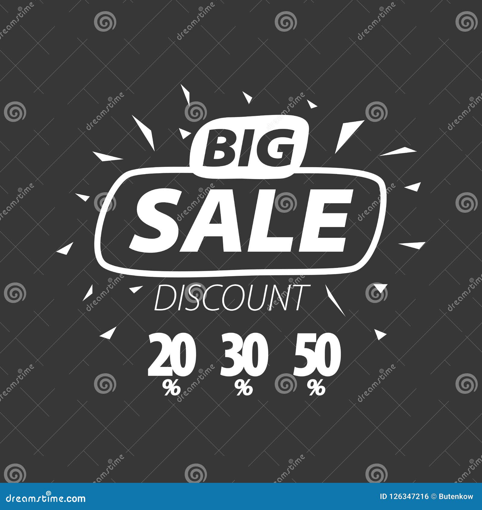 Vector sign for discounts stock vector. Illustration of marketing ...