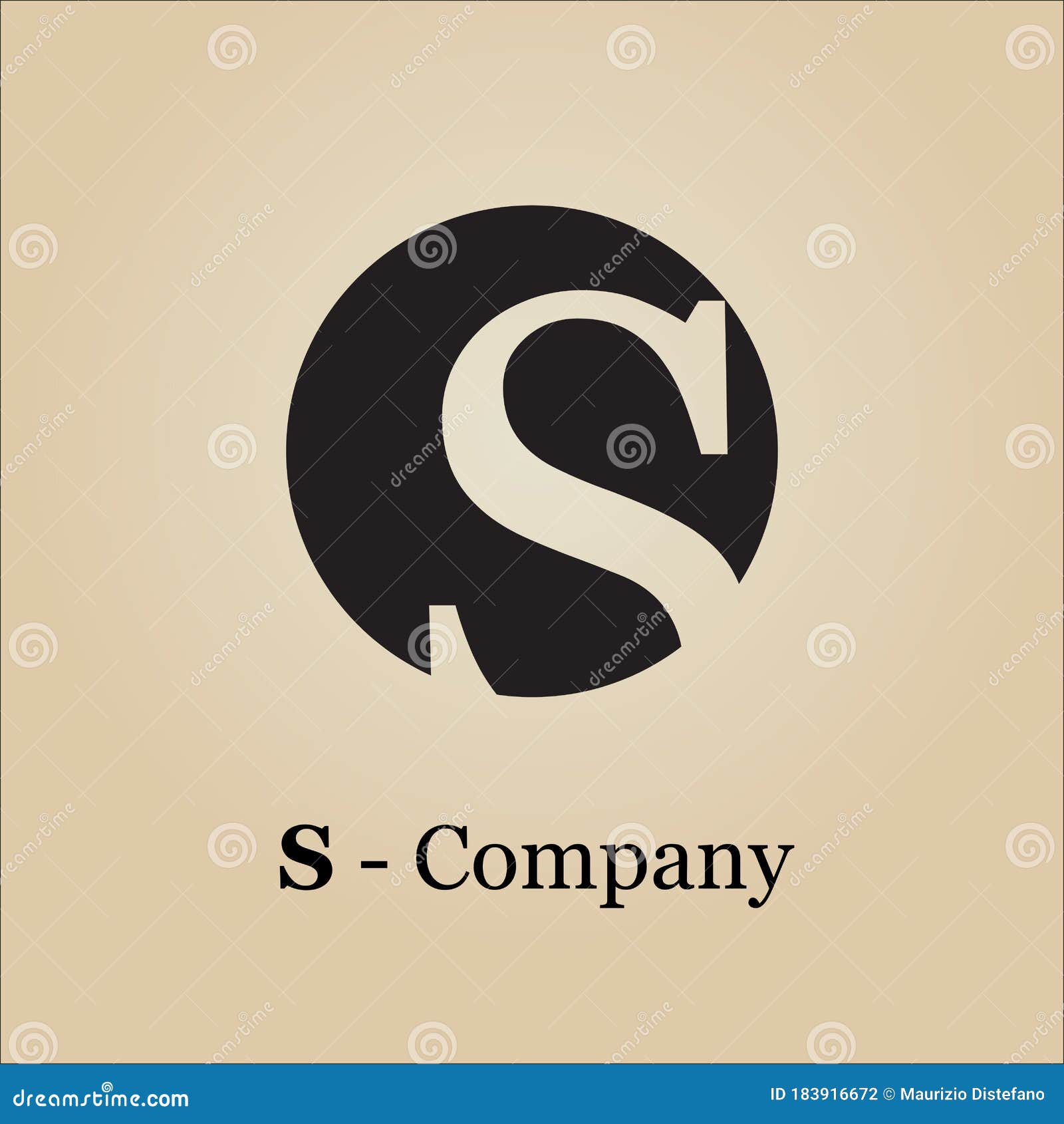 Vector Sign Initial Letter S Stock Illustration - Illustration of stamp ...