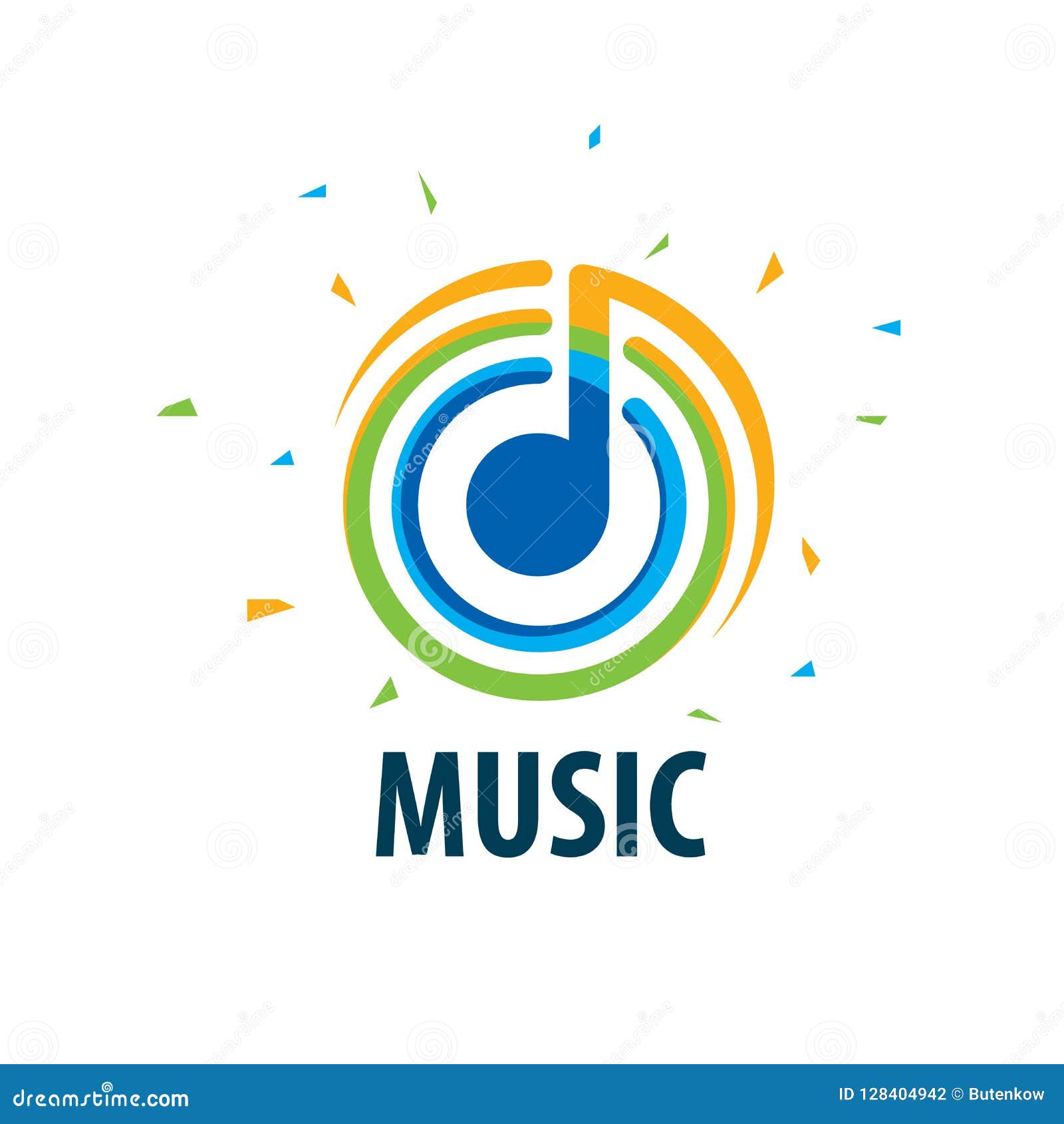 Vector Sign Music. Illustration of Musical Notes.. Stock Vector ...