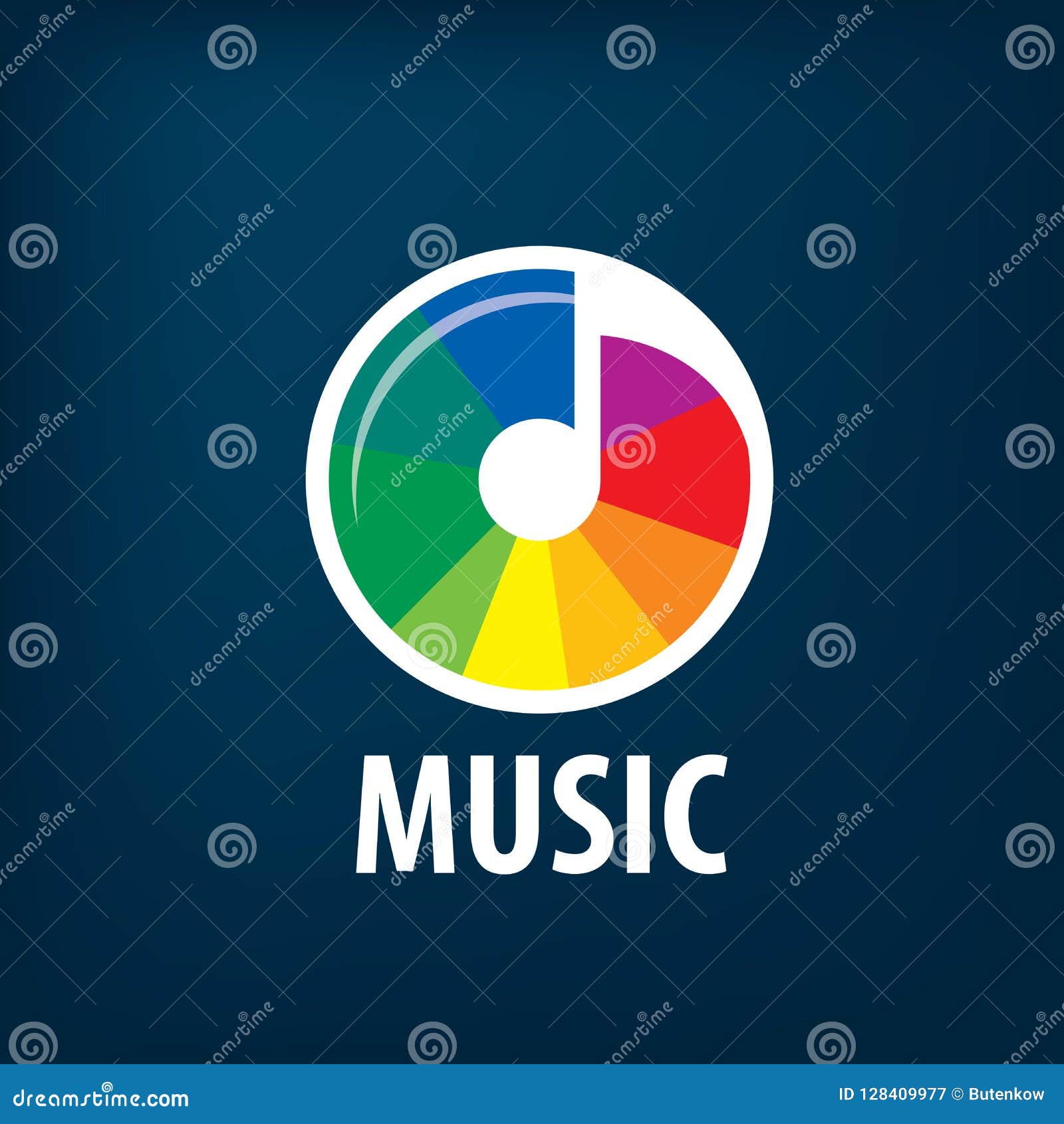 Vector Sign Music. Illustration of Musical Notes.. Stock Vector ...