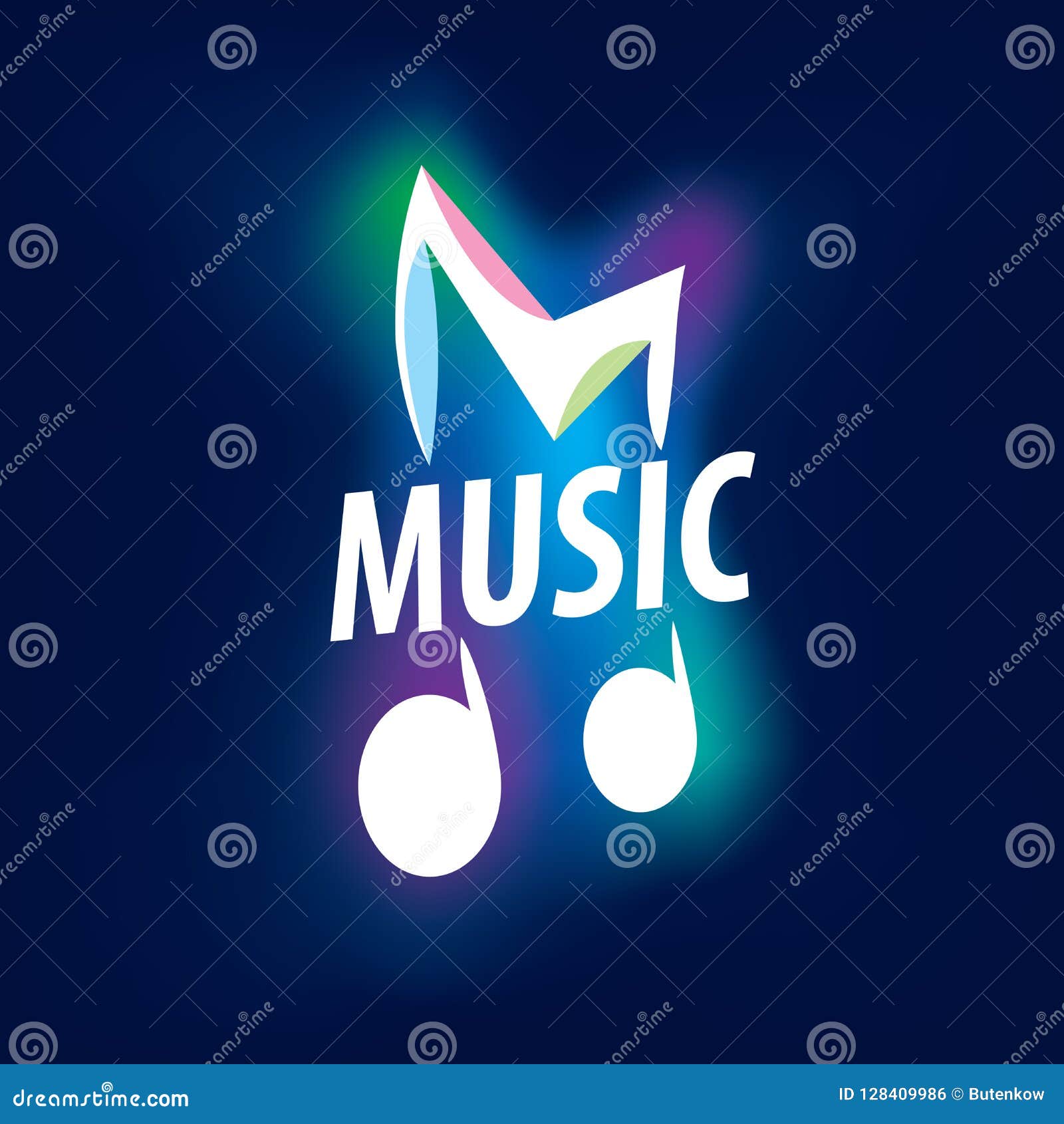 Vector Sign Music. Illustration of Musical Notes.. Stock Vector ...