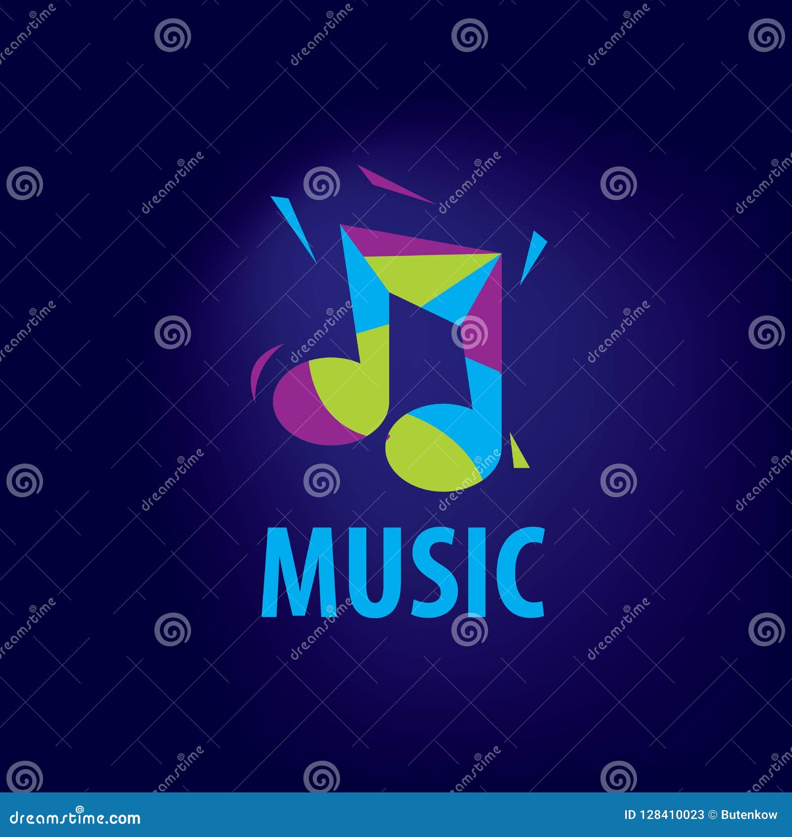 Vector Sign Music. Illustration of Musical Notes.. Stock Vector ...