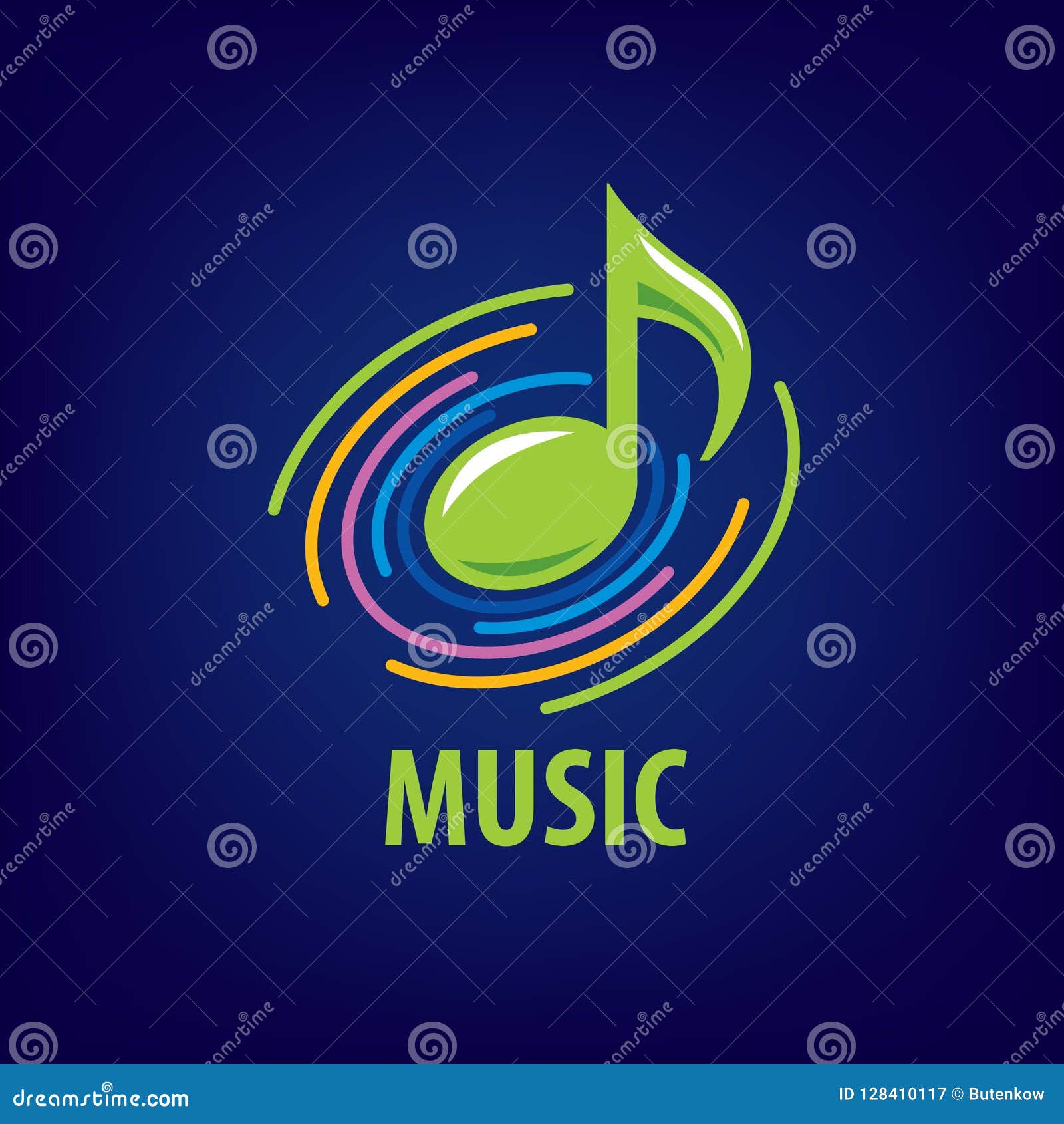Vector Sign Music. Illustration of Musical Notes.. Stock Vector ...