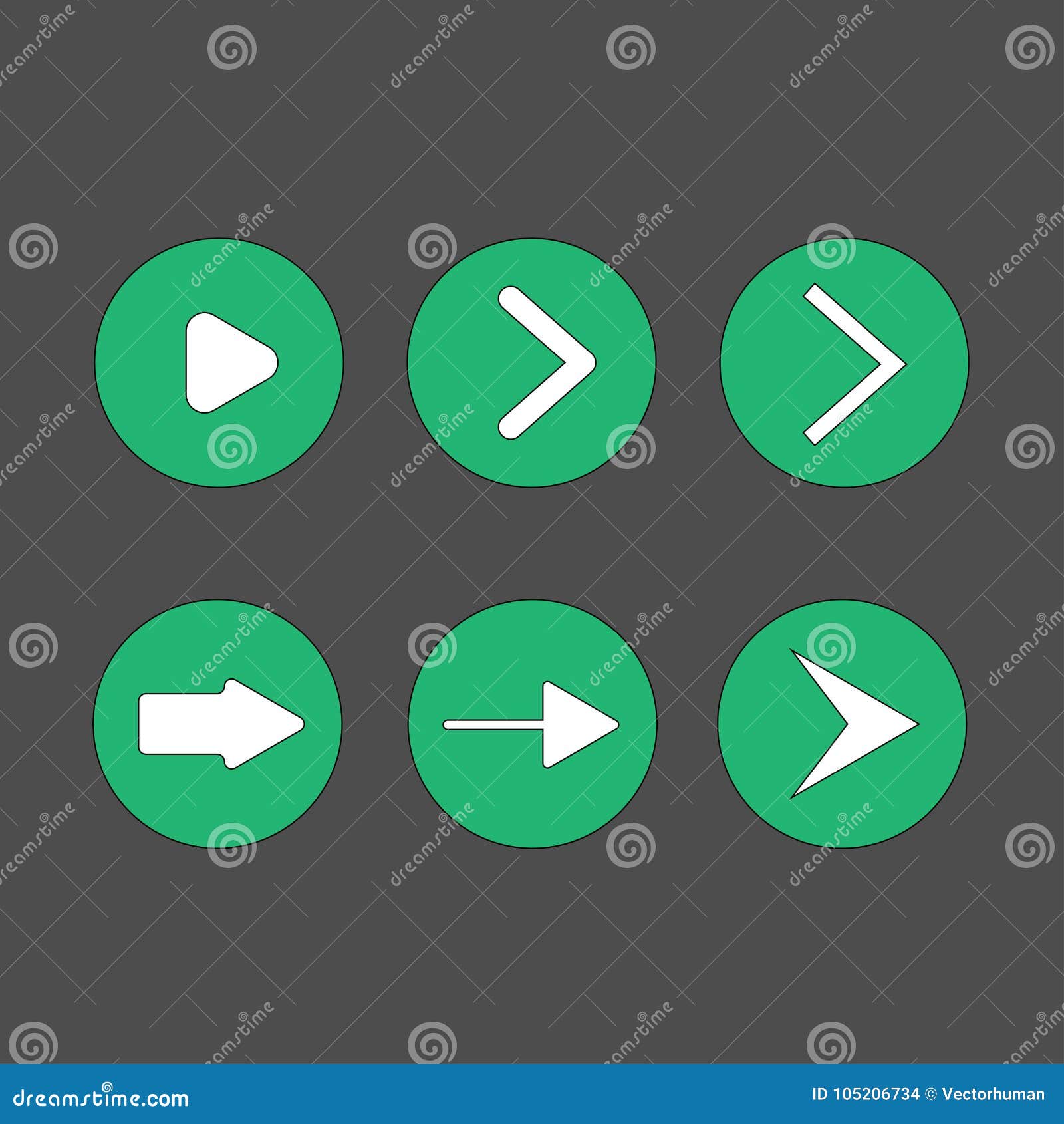 Vector siguiente del icono ilustración del vector. Ilustración de ...