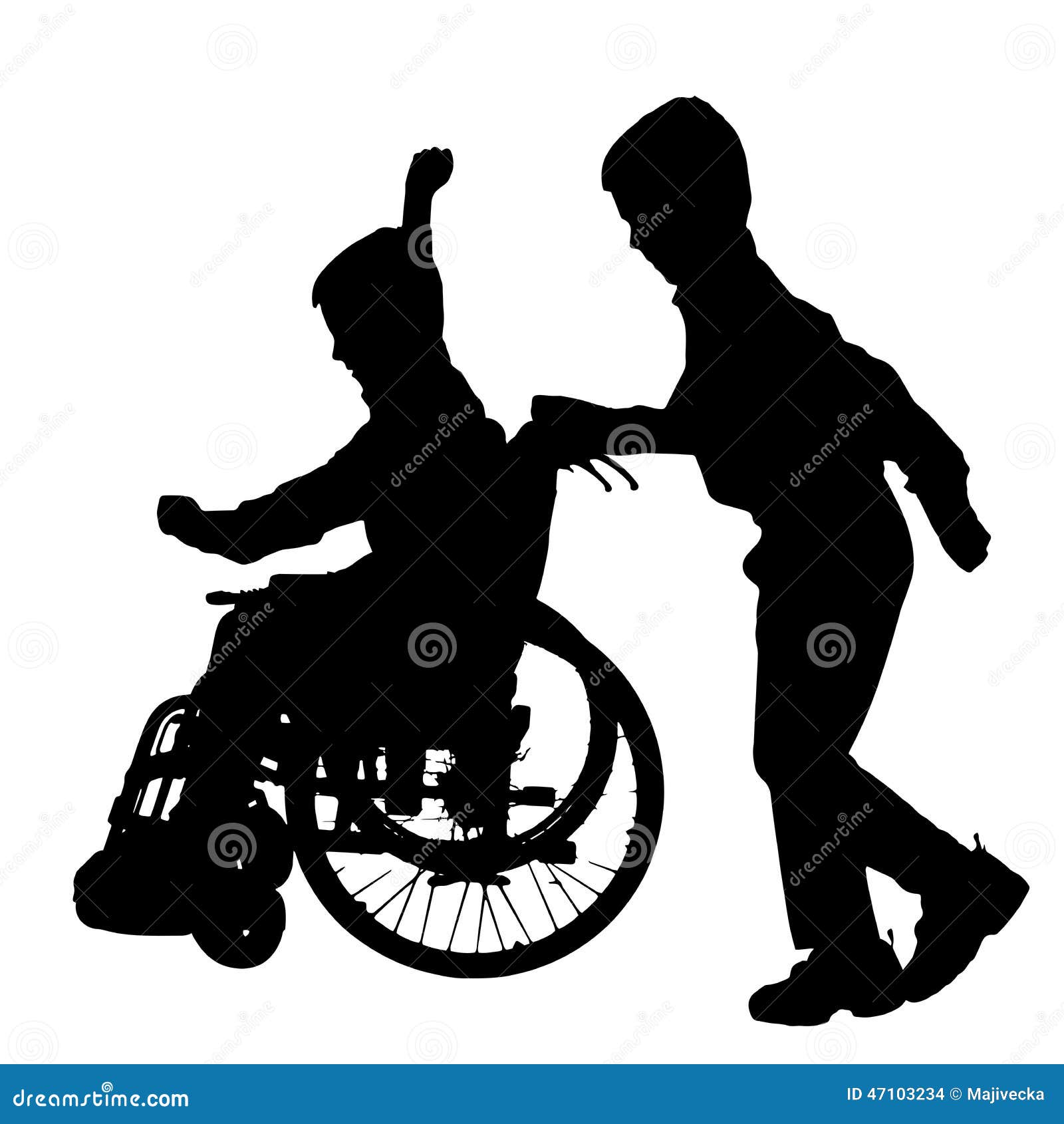 Vector Silhouette of a Boy. Stock Vector - Illustration of person ...